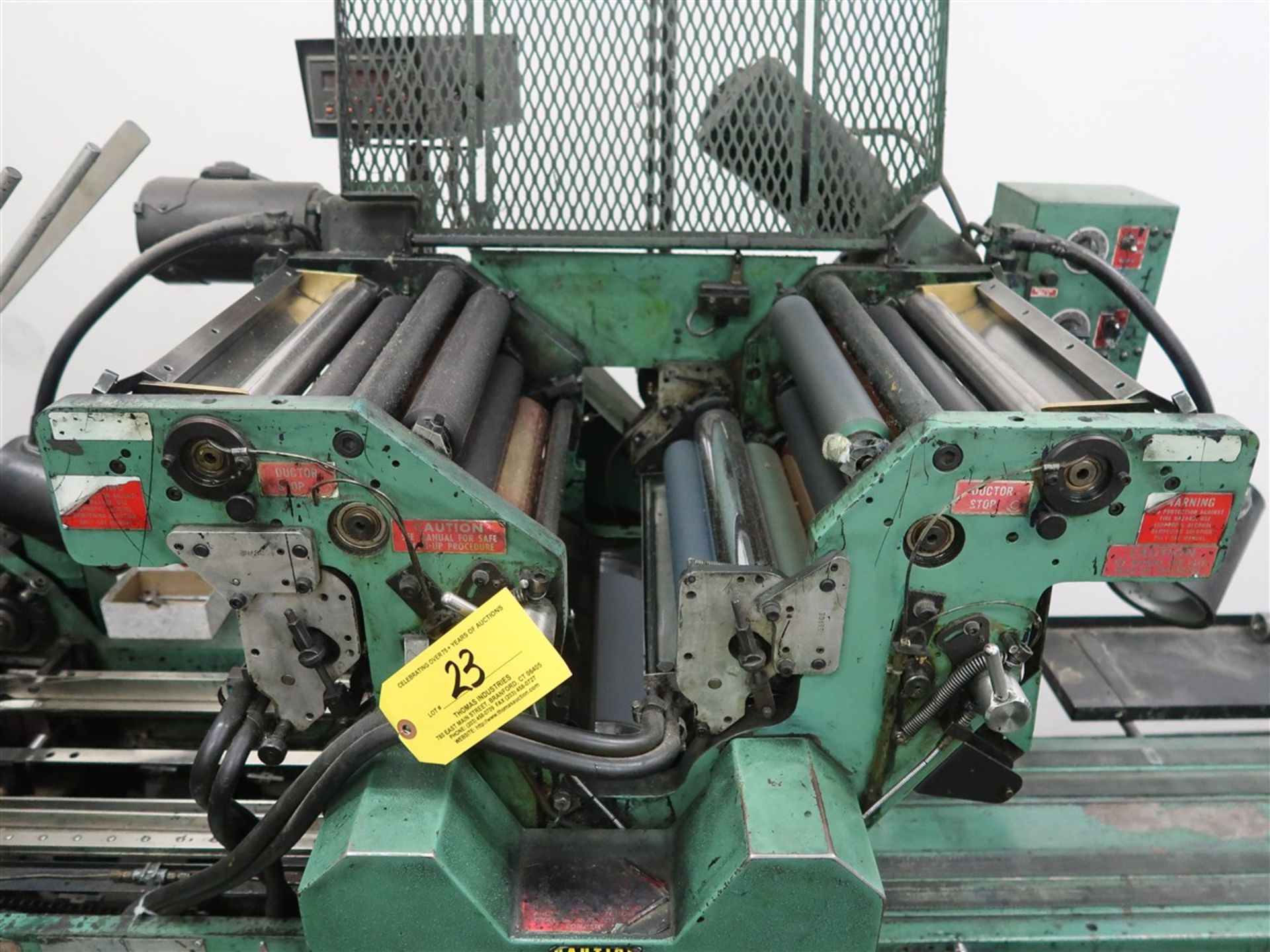 1993 Halm Super Jet Envelope Press Model JP-TWOD-6D, S/N SJ5185 w/ (2 ...