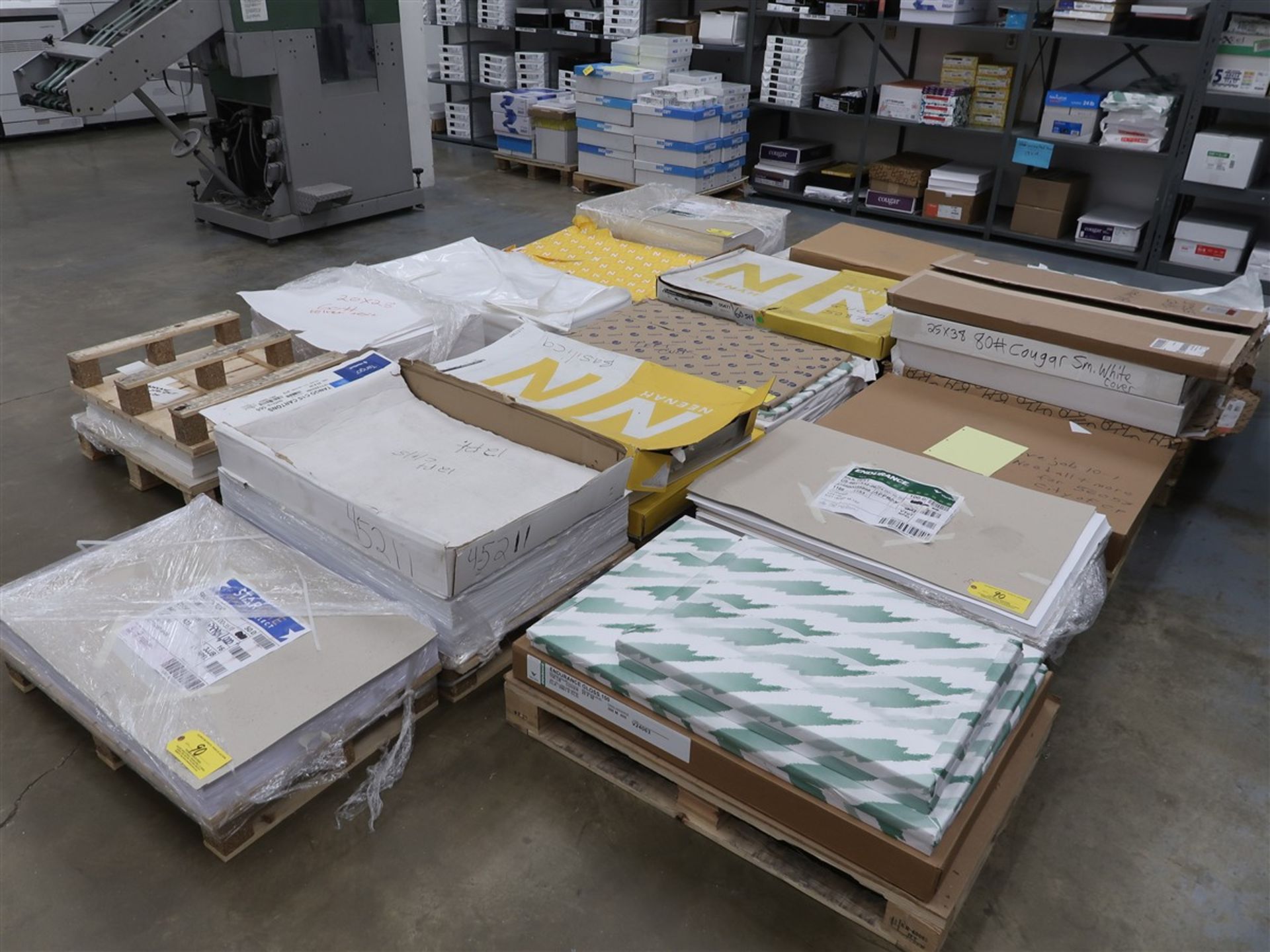 Approx (20) Skids of Assorted Sheet Stock (NO INVENTORY LIST - PLEASE ...