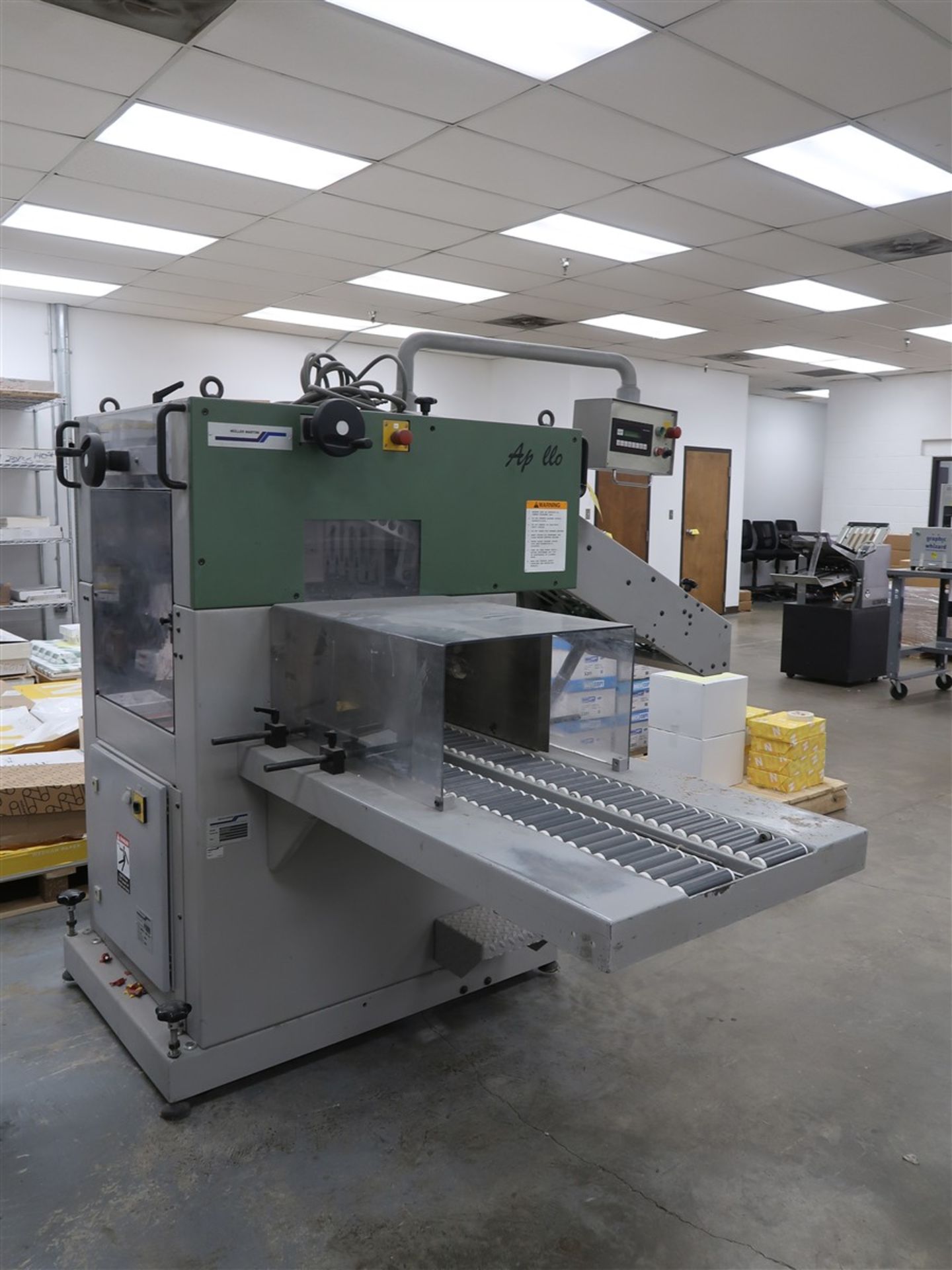 2005 Muller Martini Apollo Counter/Stacker Model 1540.0410, S/N NN24467