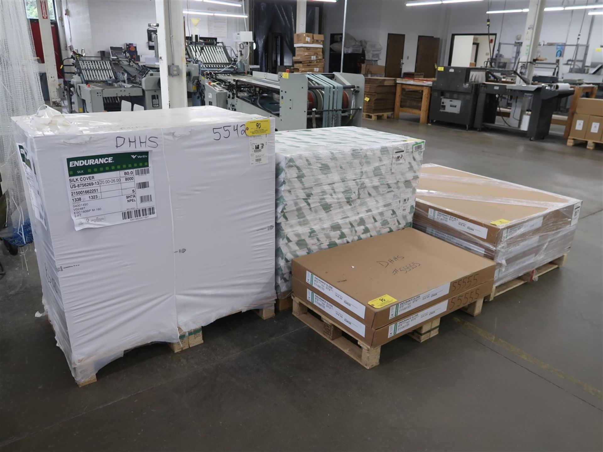 Approx (20) Skids of Assorted Sheet Stock (NO INVENTORY LIST - PLEASE ...