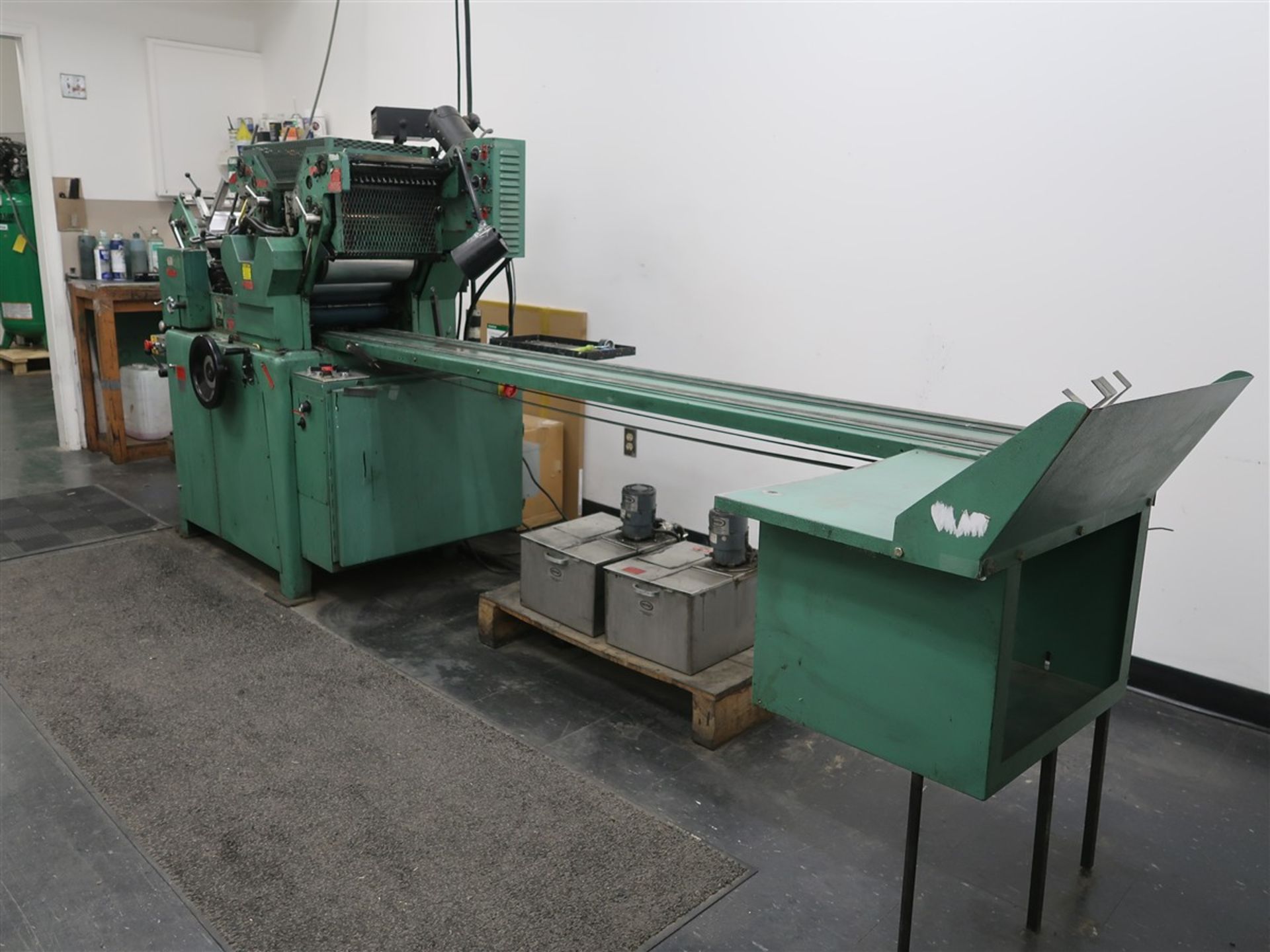 1993 Halm Super Jet Envelope Press Model JP-TWOD-6D, S/N SJ5185 w/ (2 ...