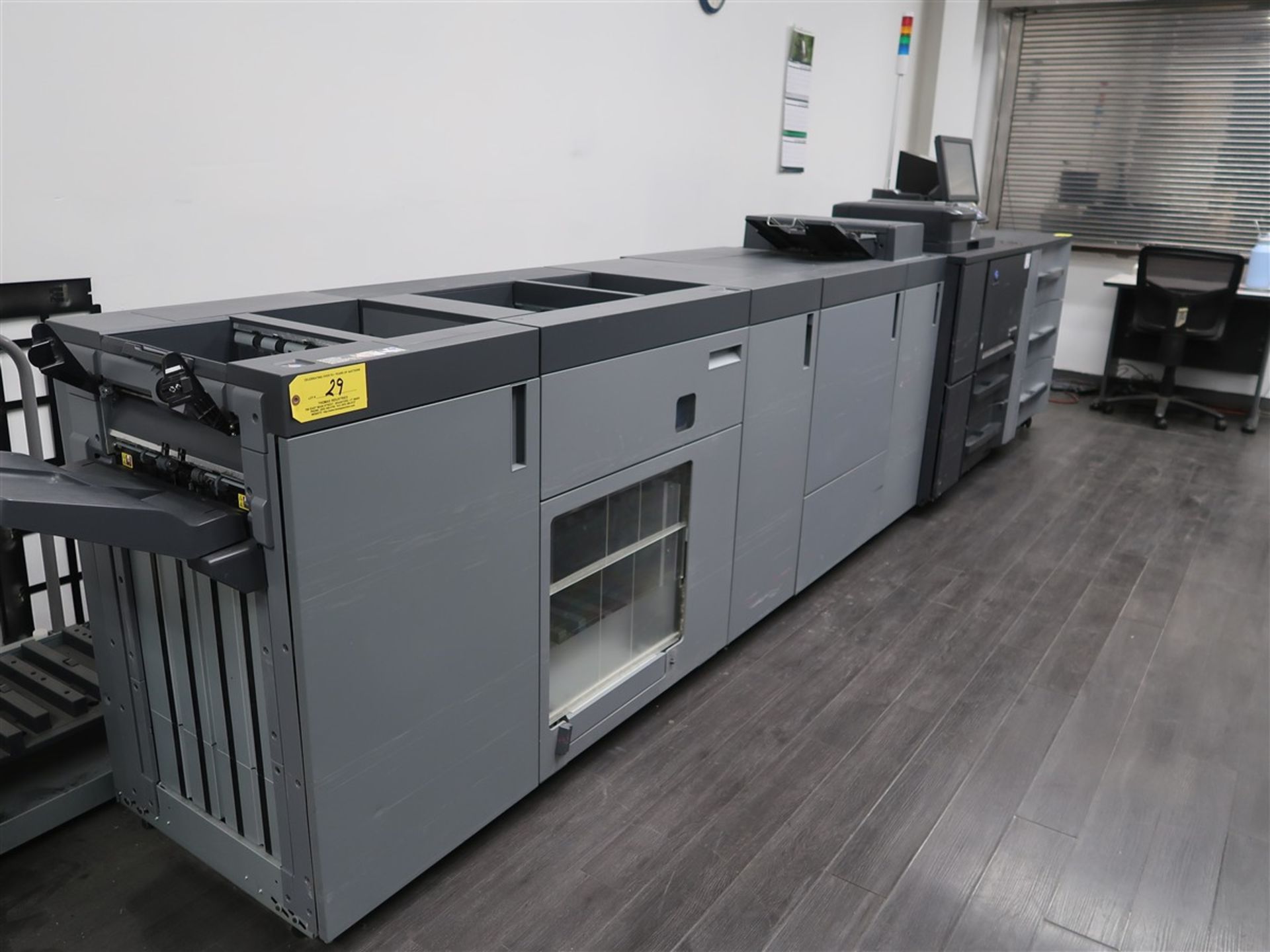 2022 Konica Minolta Accurio Press 6136 Digital B&W w/ Fiery RIP S/N ...