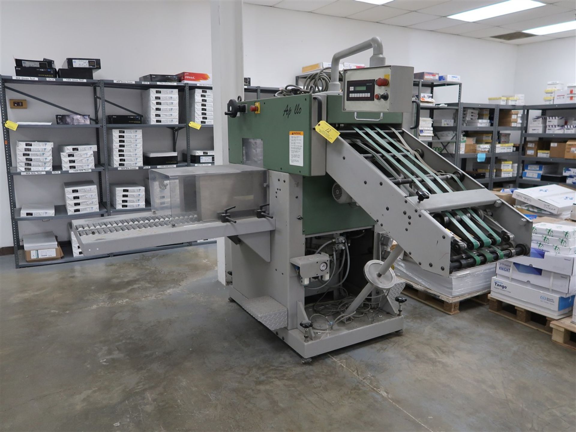 2005 Muller Martini Apollo Counter/Stacker Model 1540.0410, S/N NN24467