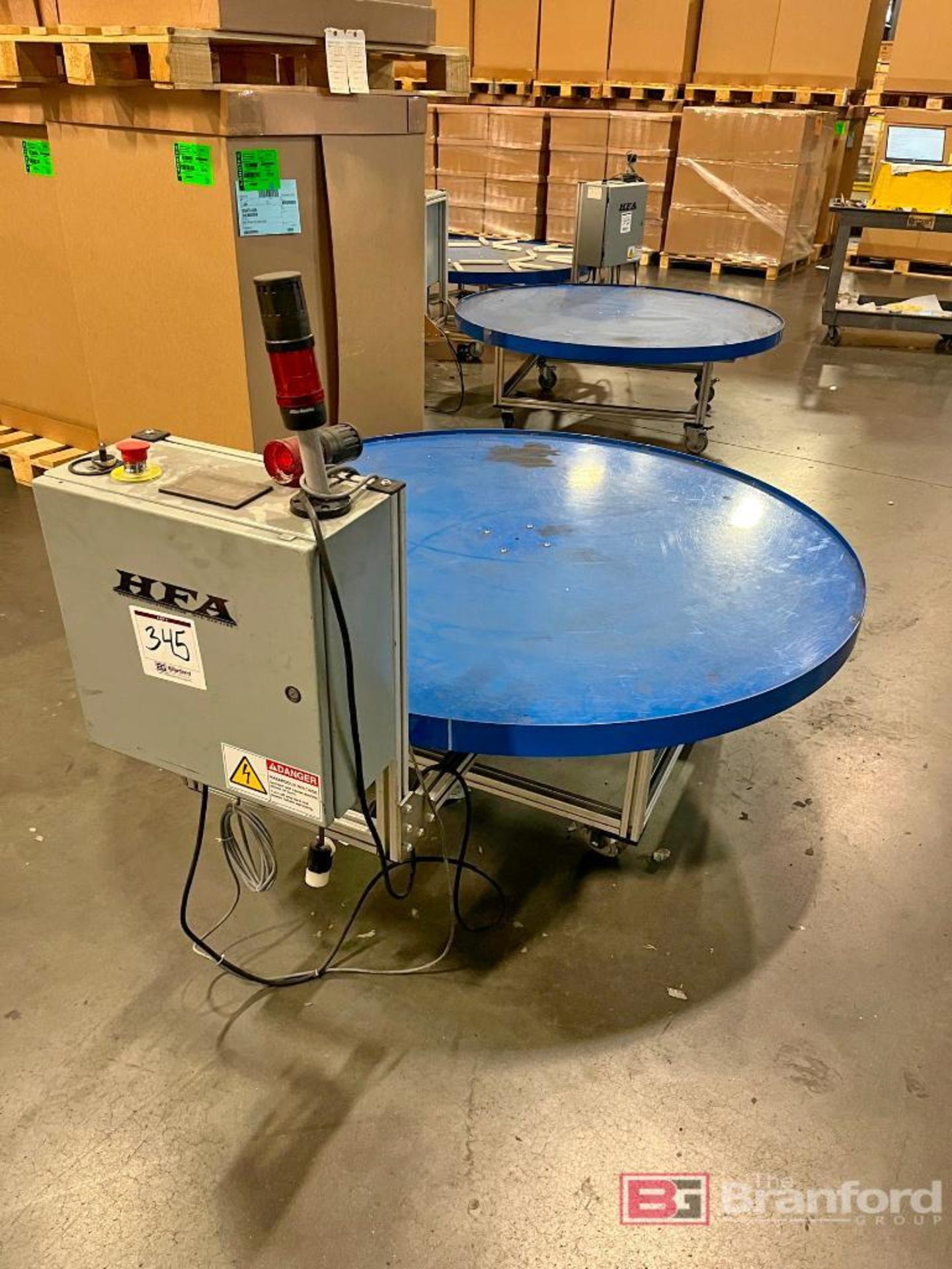 HFA ROT05 Mobile Turn Table 5' Diameter, 120-Volt