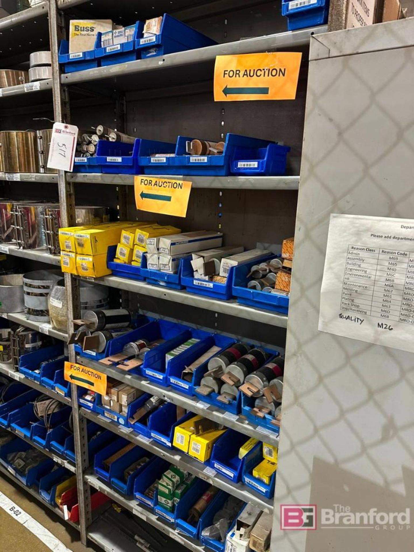 Contents (1) Section of MRO Rack including Fuses