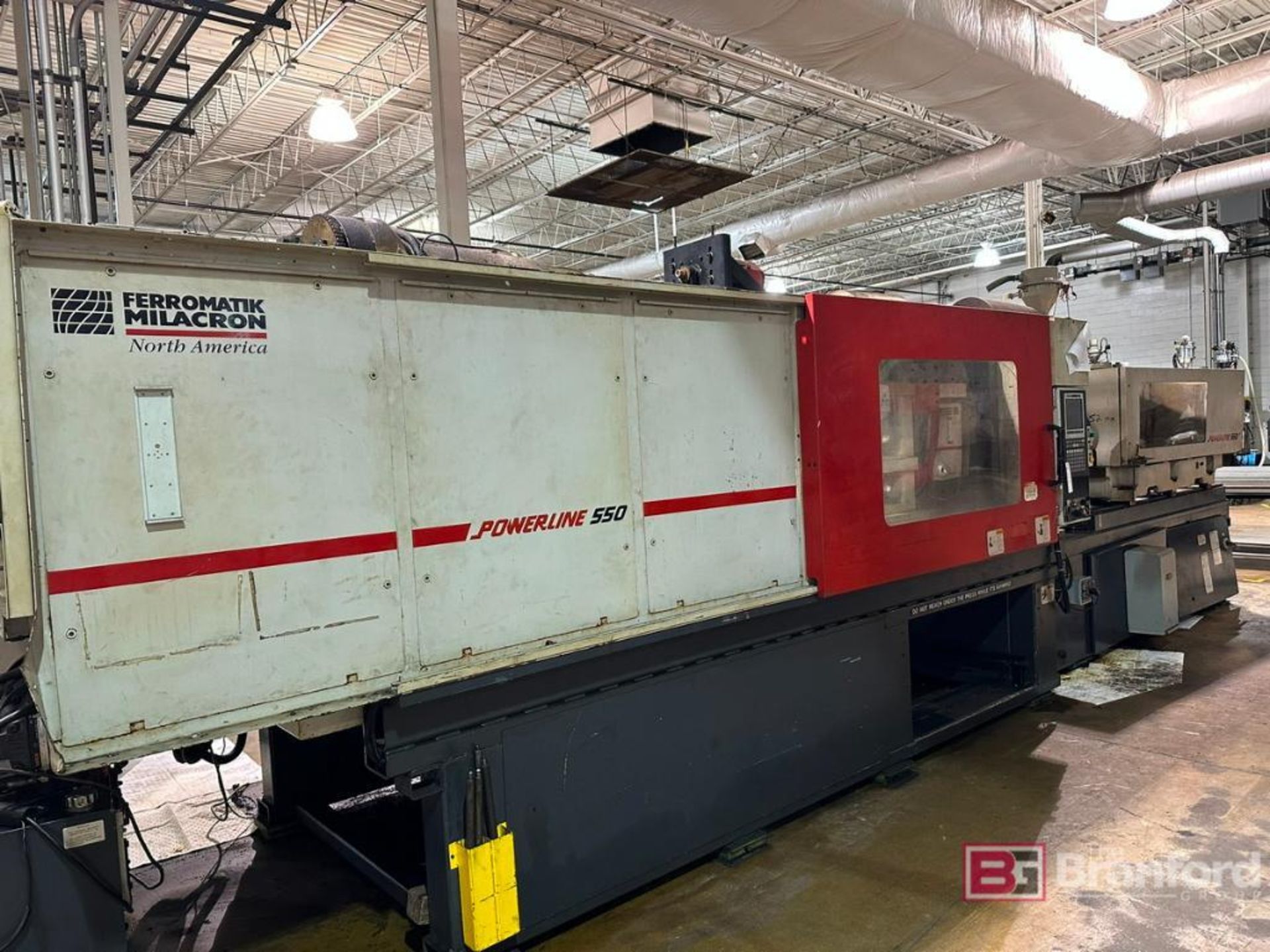 Ferromatik Milacron Model Powerline NT 550-48, 550-Ton Injection ...