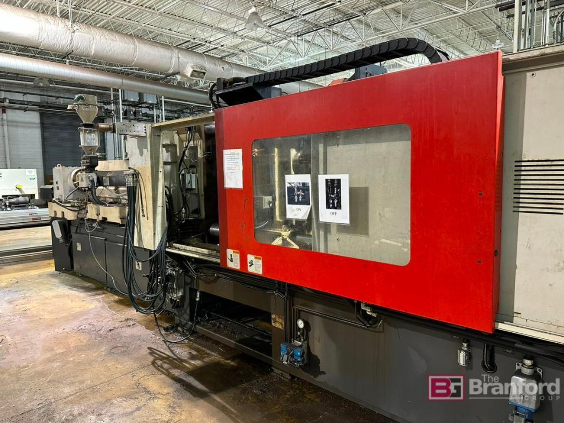 Ferromatik Milacron Model Powerline NT 550-48, 550-Ton Injection ...