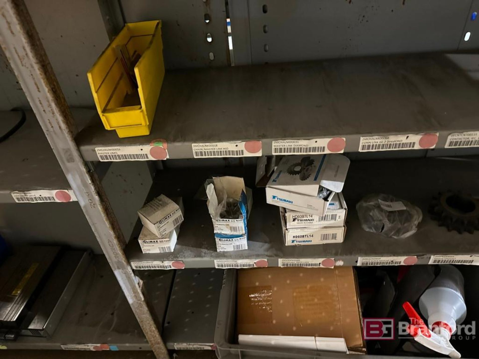 Contents (5) Sections of MRO Rack including Bearings