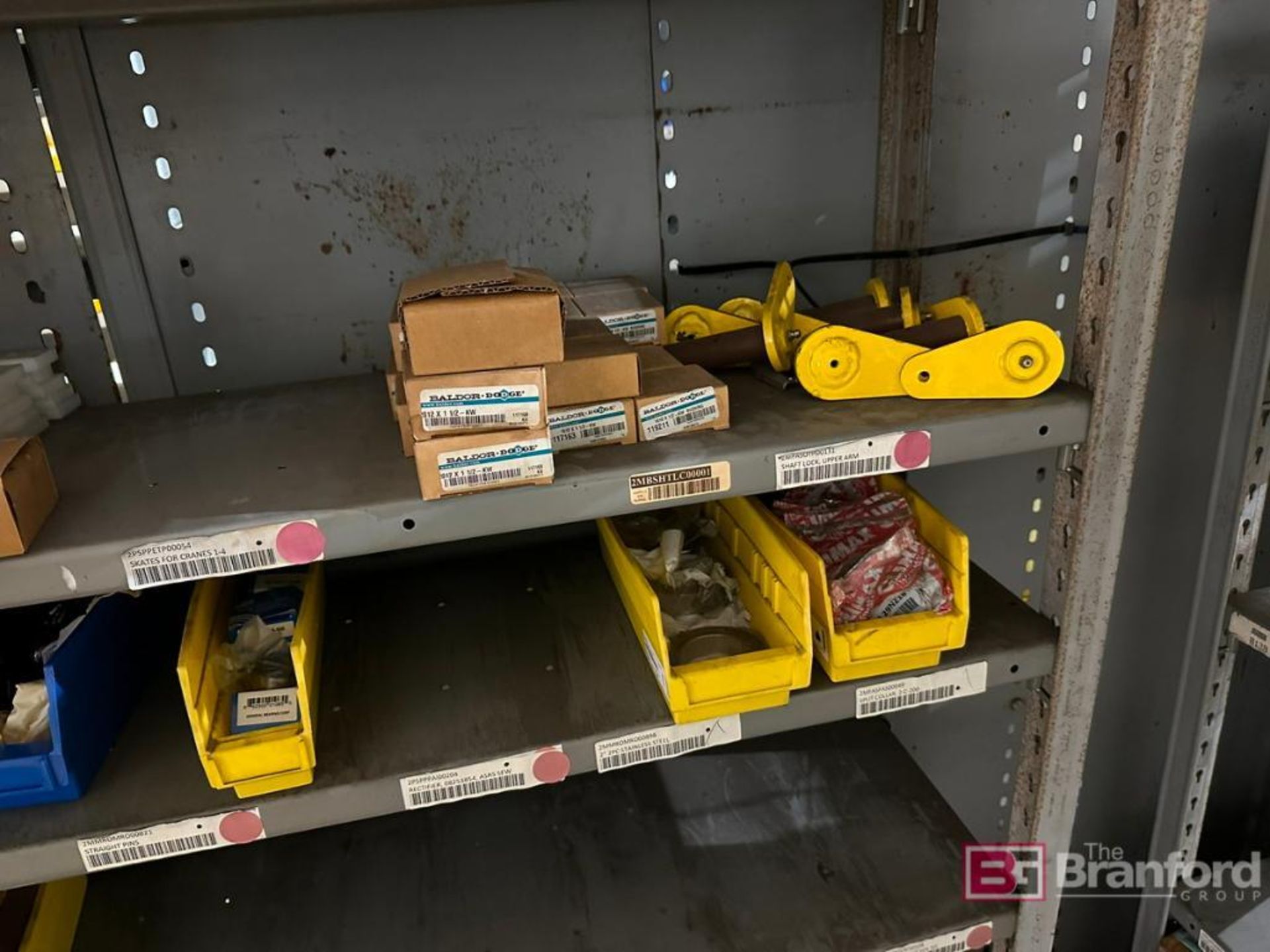 Contents (5) Sections of MRO Rack including Bearings