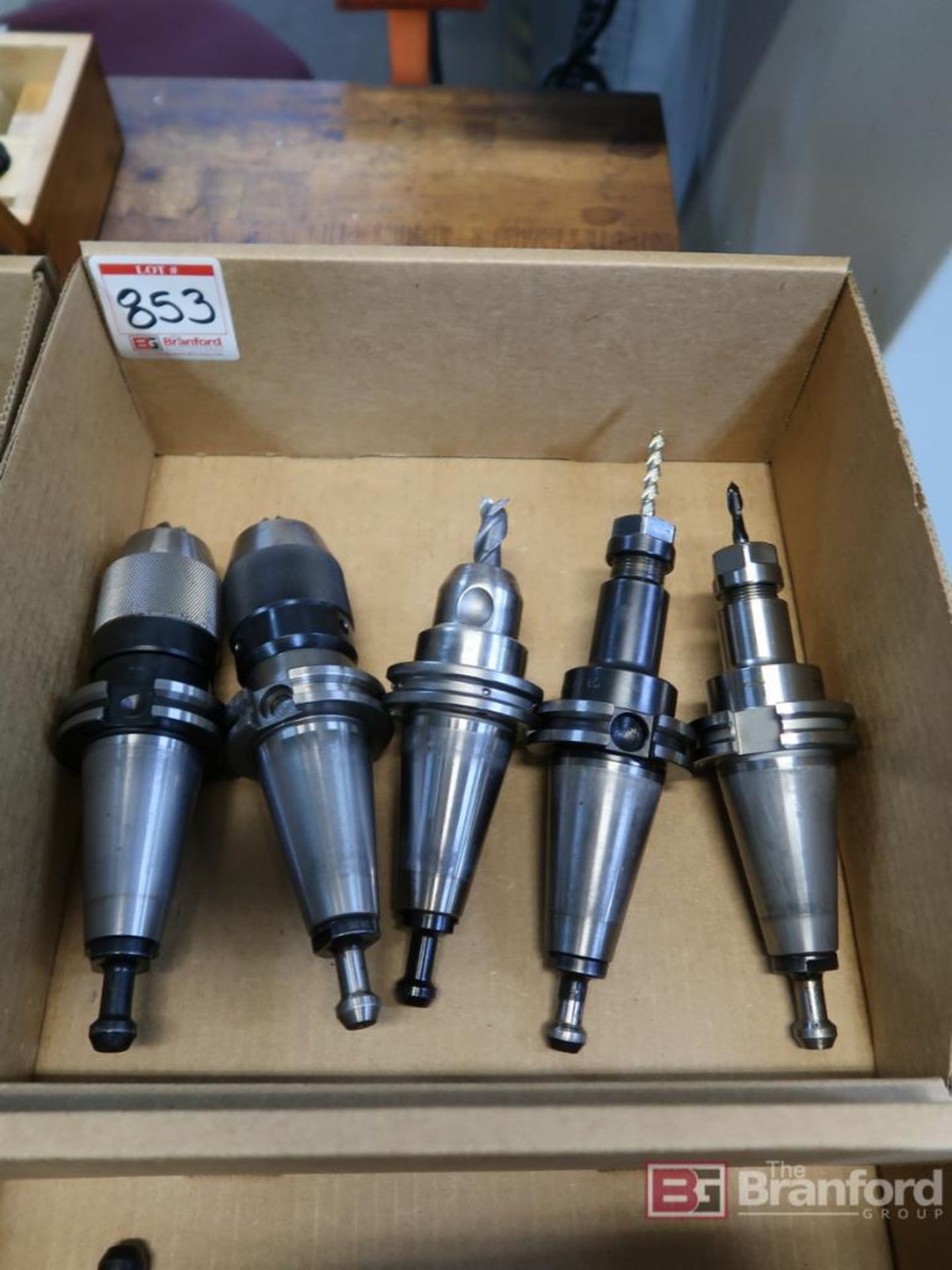 (5) CAT 40 Tool Holders