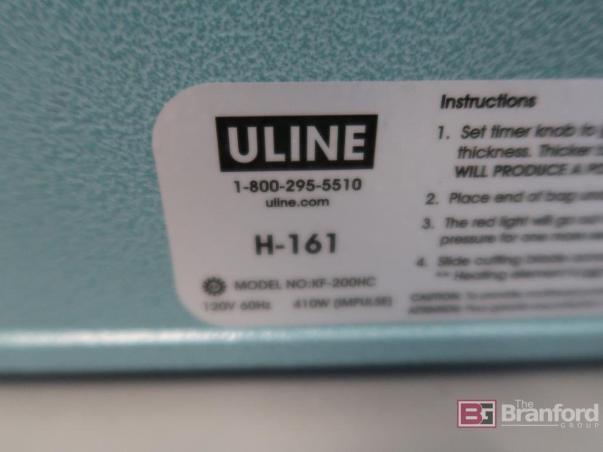 Uline Impulse Sealer Model H-161