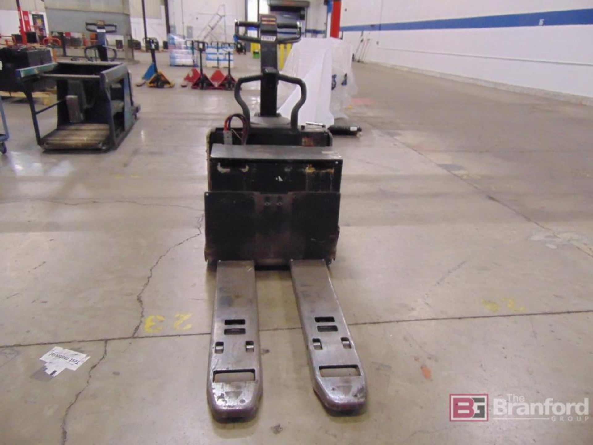 Crown Model PE4000-60 End Control Ride-On Electric Pallet Jack, 6000-Lb ...