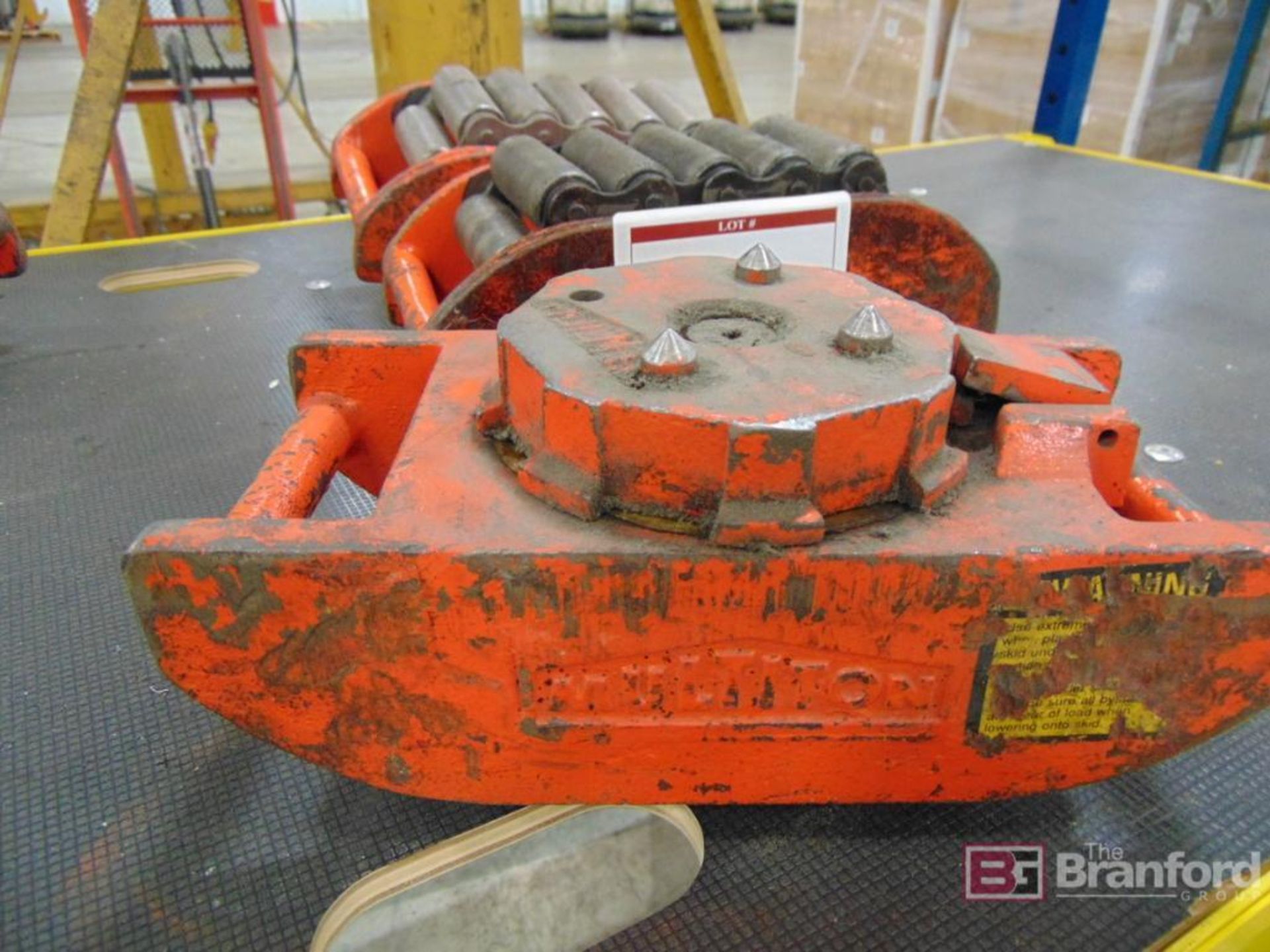 (4) Multiton, Swivel Skates Machine Skates
