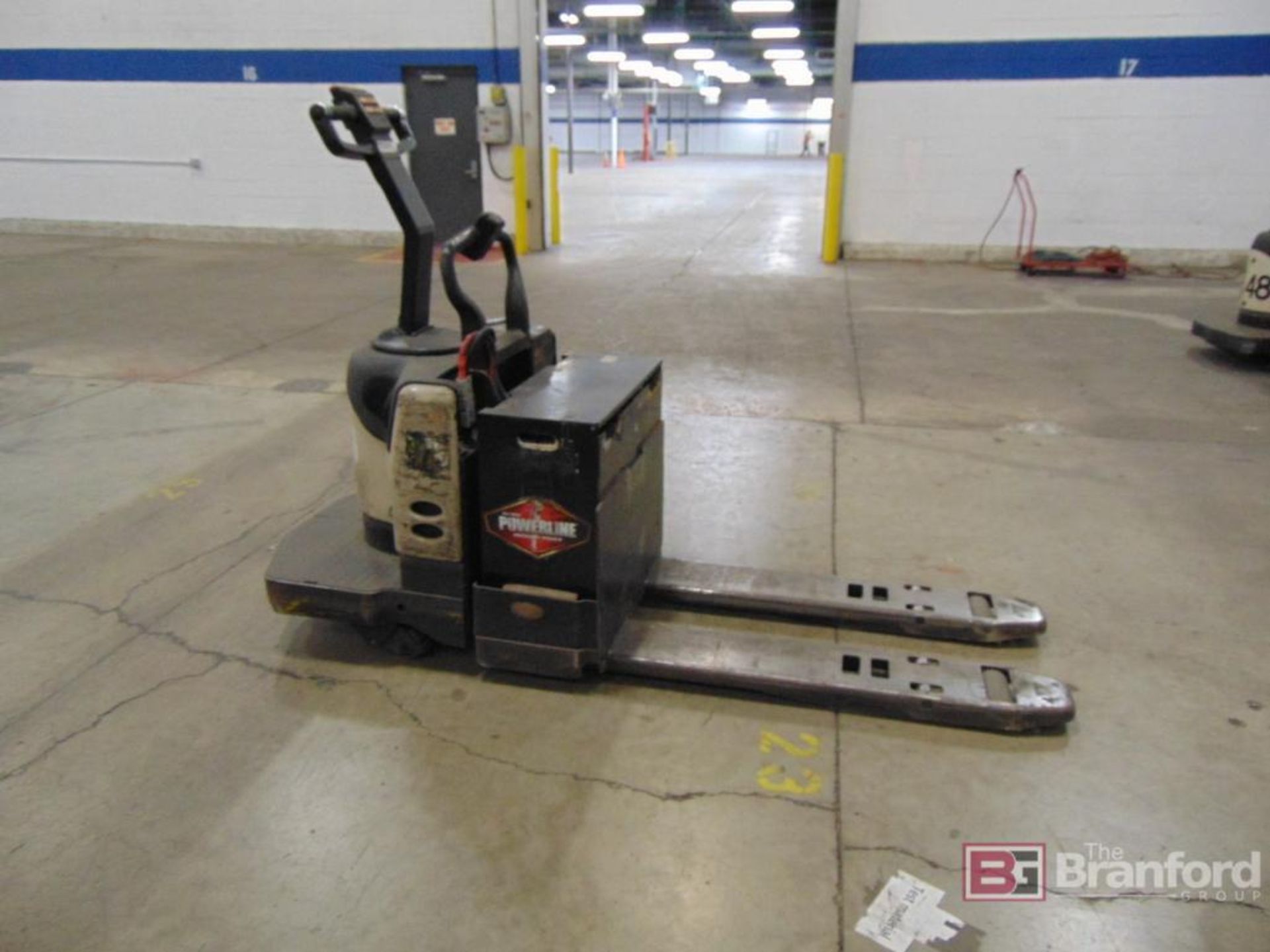 Crown Model PE4000-60 End Control Ride-On Electric Pallet Jack, 6000-Lb ...