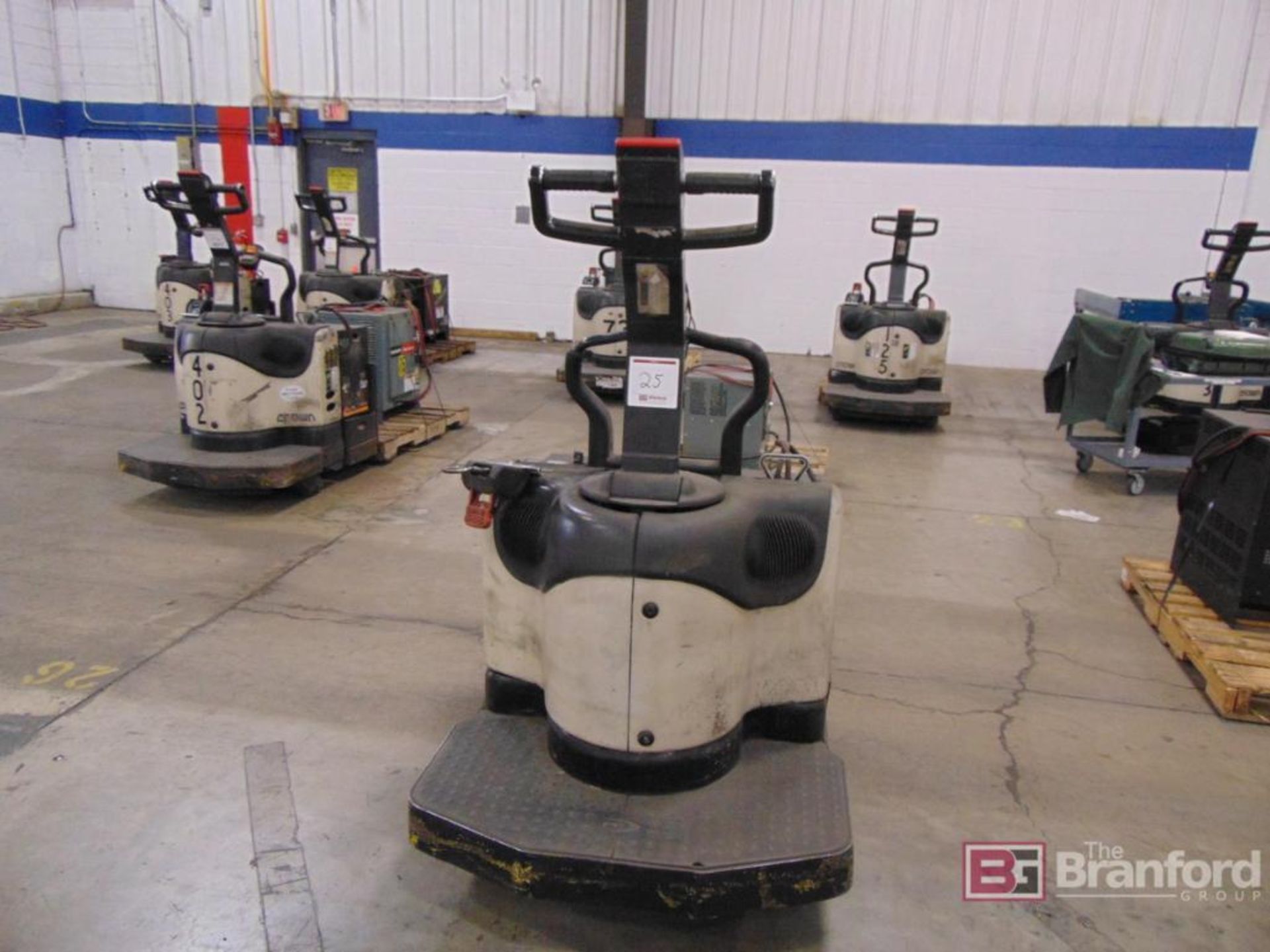 Crown Model PE4000-60 End Control Ride-On Electric Pallet Jack, 6000-Lb ...