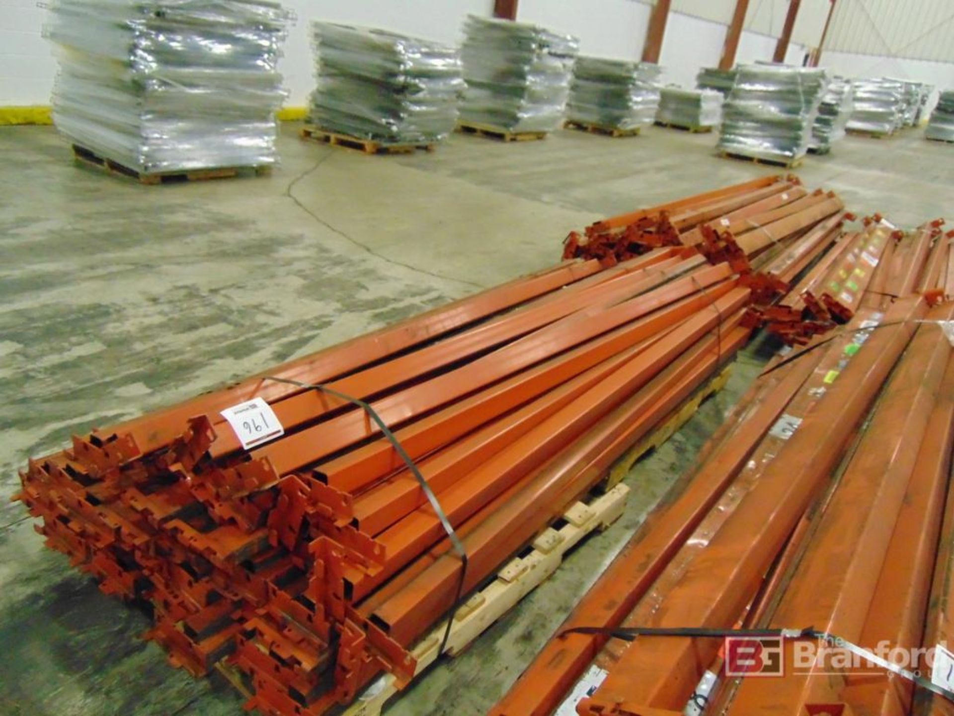 Approx. (40) Ridge-U-Rack Inc, 99 1/2" X 3 1/2" Pallet Rack Cross Beams