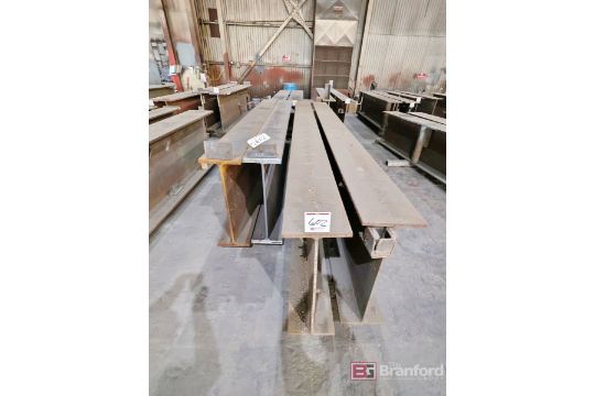 (8) 126" x 160" x 12" x 15" I-Beam Work Skids