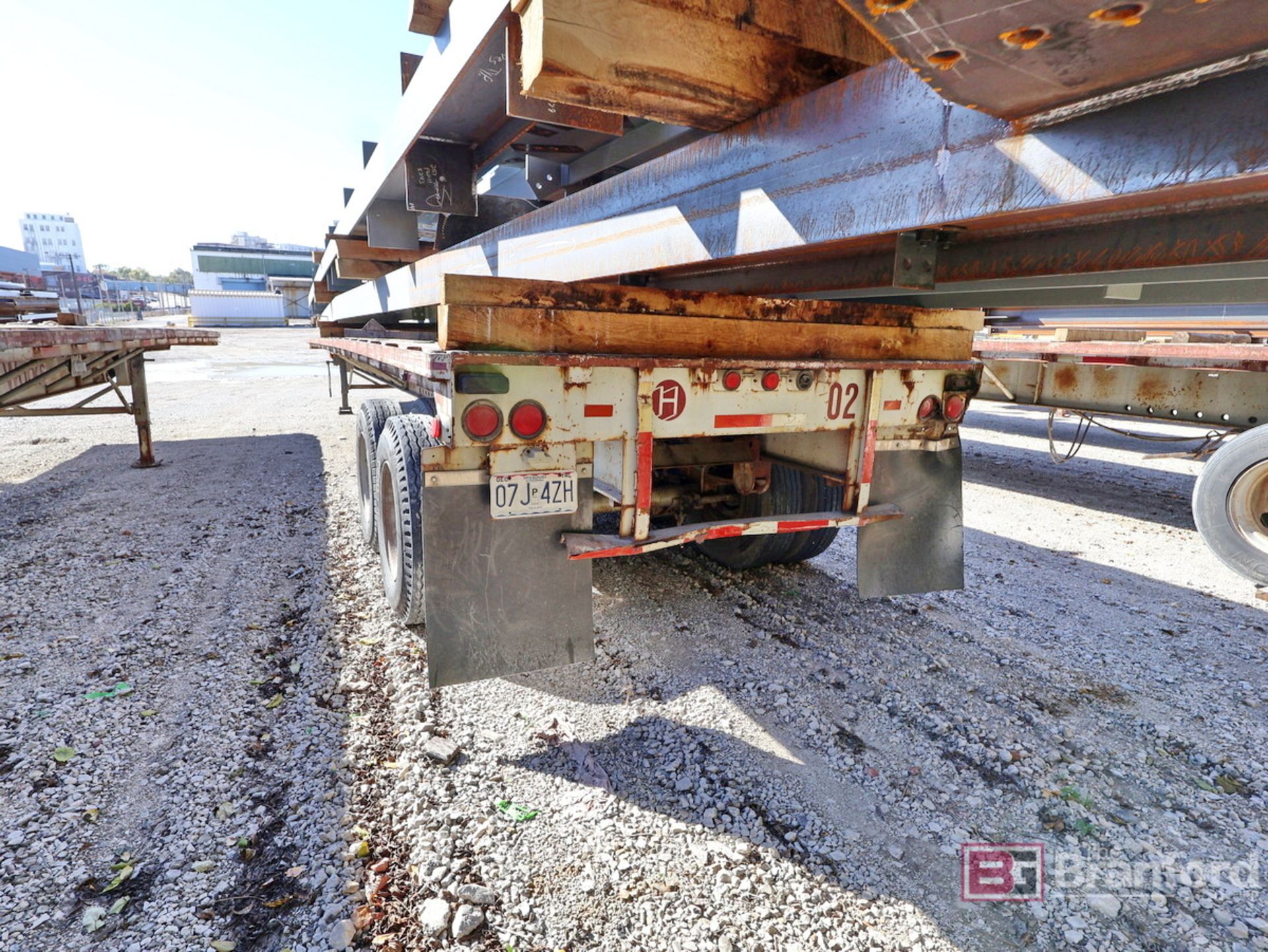 Trail Mobile 48' Tandem Axle Flatbed Trailer, w/ 11X22.5 Tires, VIN ...