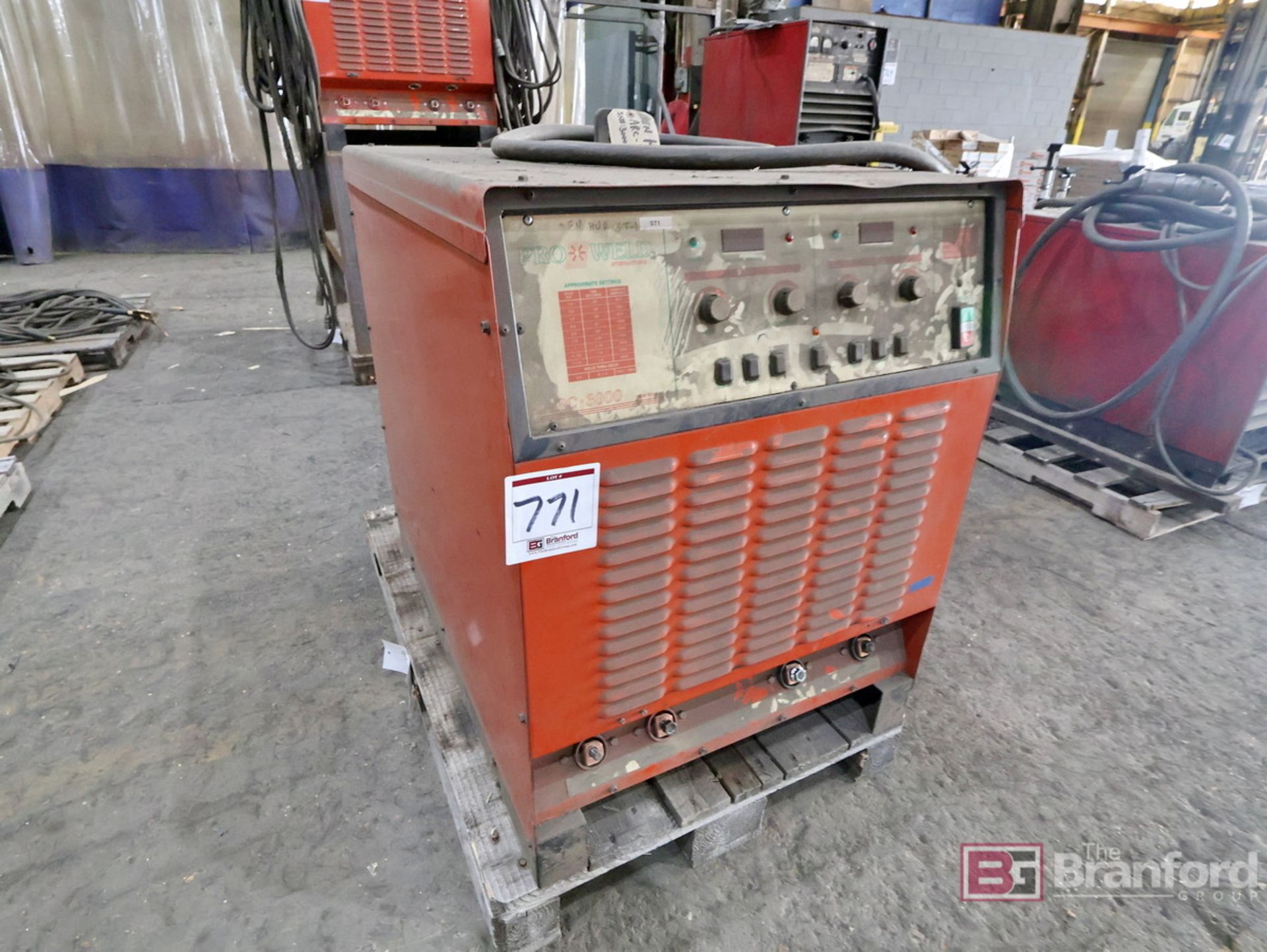 Pro-Weld International ARC-3000 Arc Welder, S/N: 3000-090-799