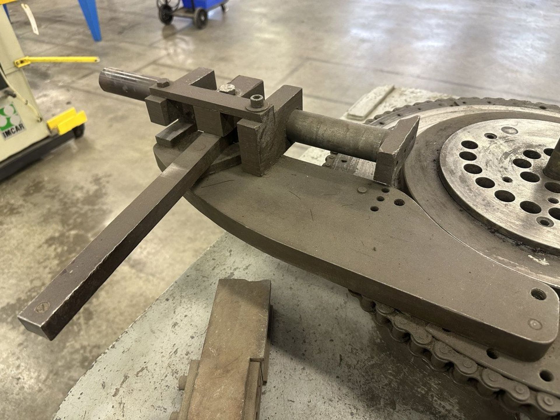 Di-Acro No. 3 Manual Bender w/ Dies and Heavy Duty Mobile Steel Table ...