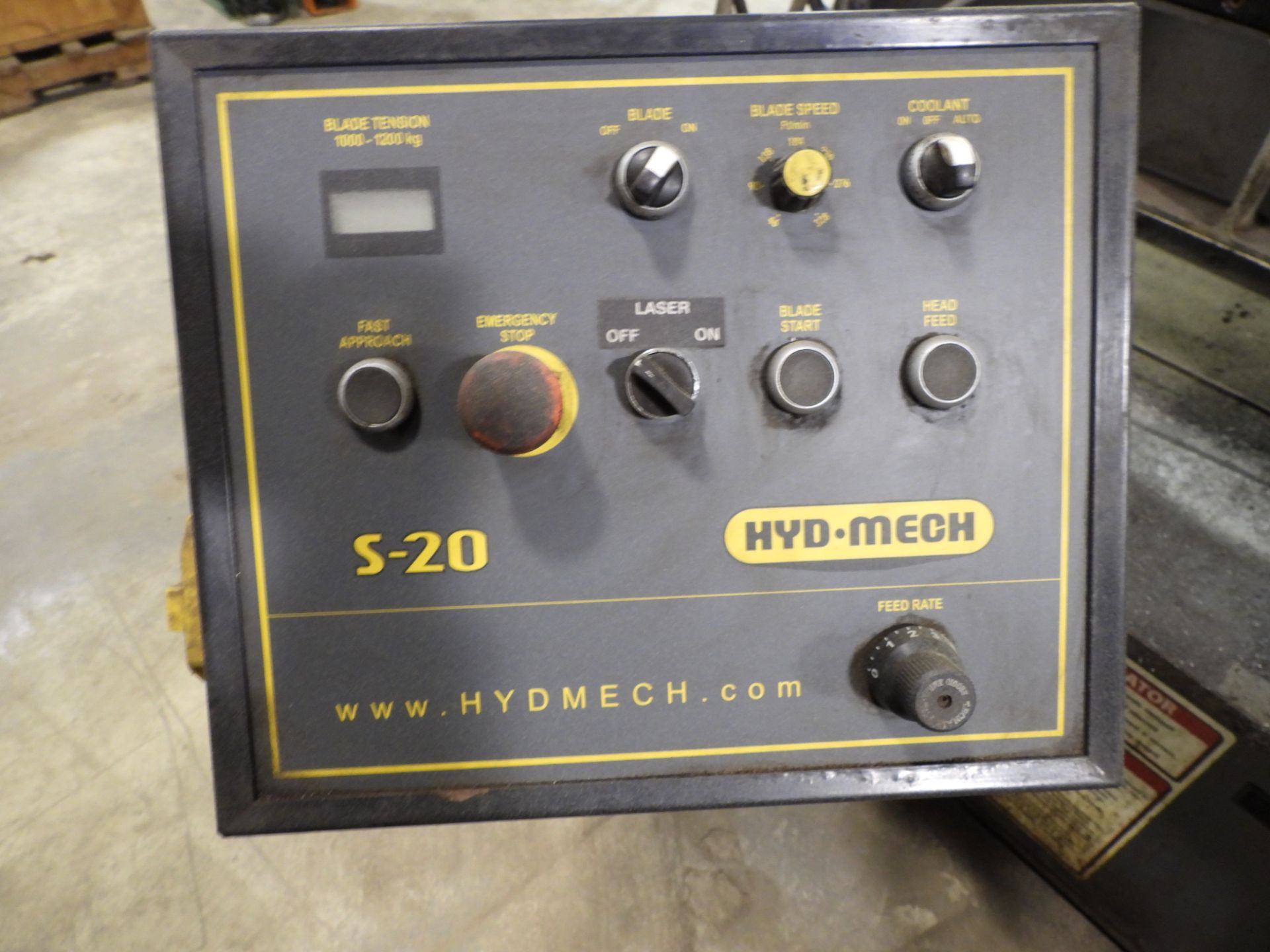 Hyd-Mech Model S-20M Series III Horizontal Band Saw, s/n 6C03141778 ...