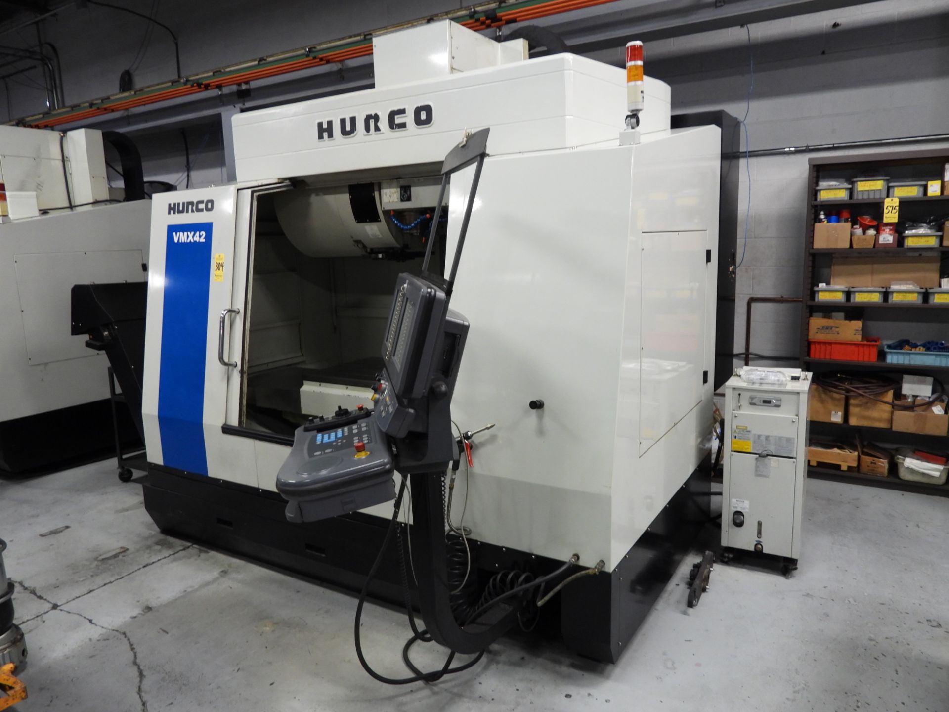 Hurco Model VMX-42 CNC Vertical Machining Center, s/n M442-16002921EHA ...