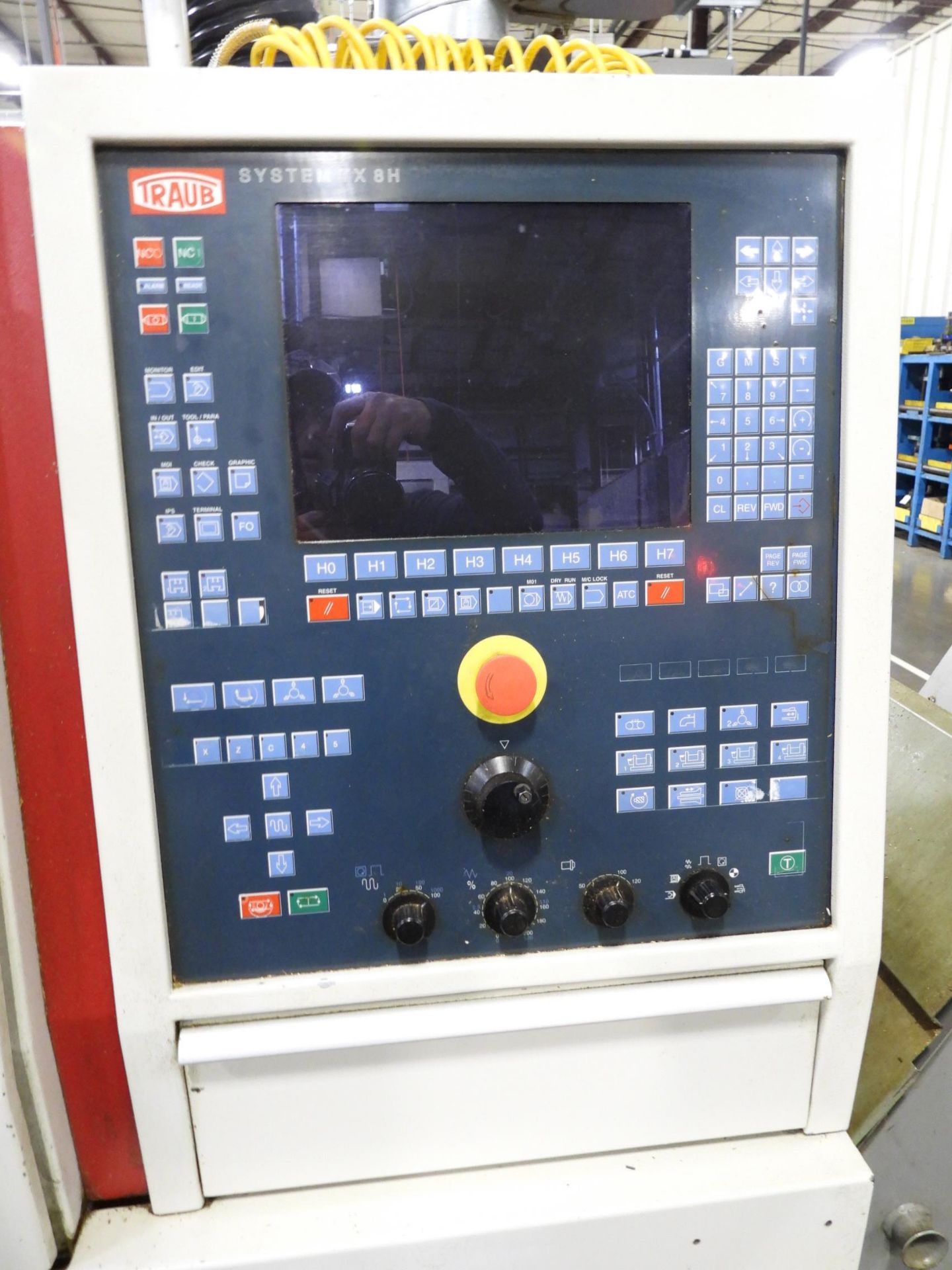 Traub Model TNM-28 CNC Swiss Type Screw Machine, s/n 176, New 1996 ...