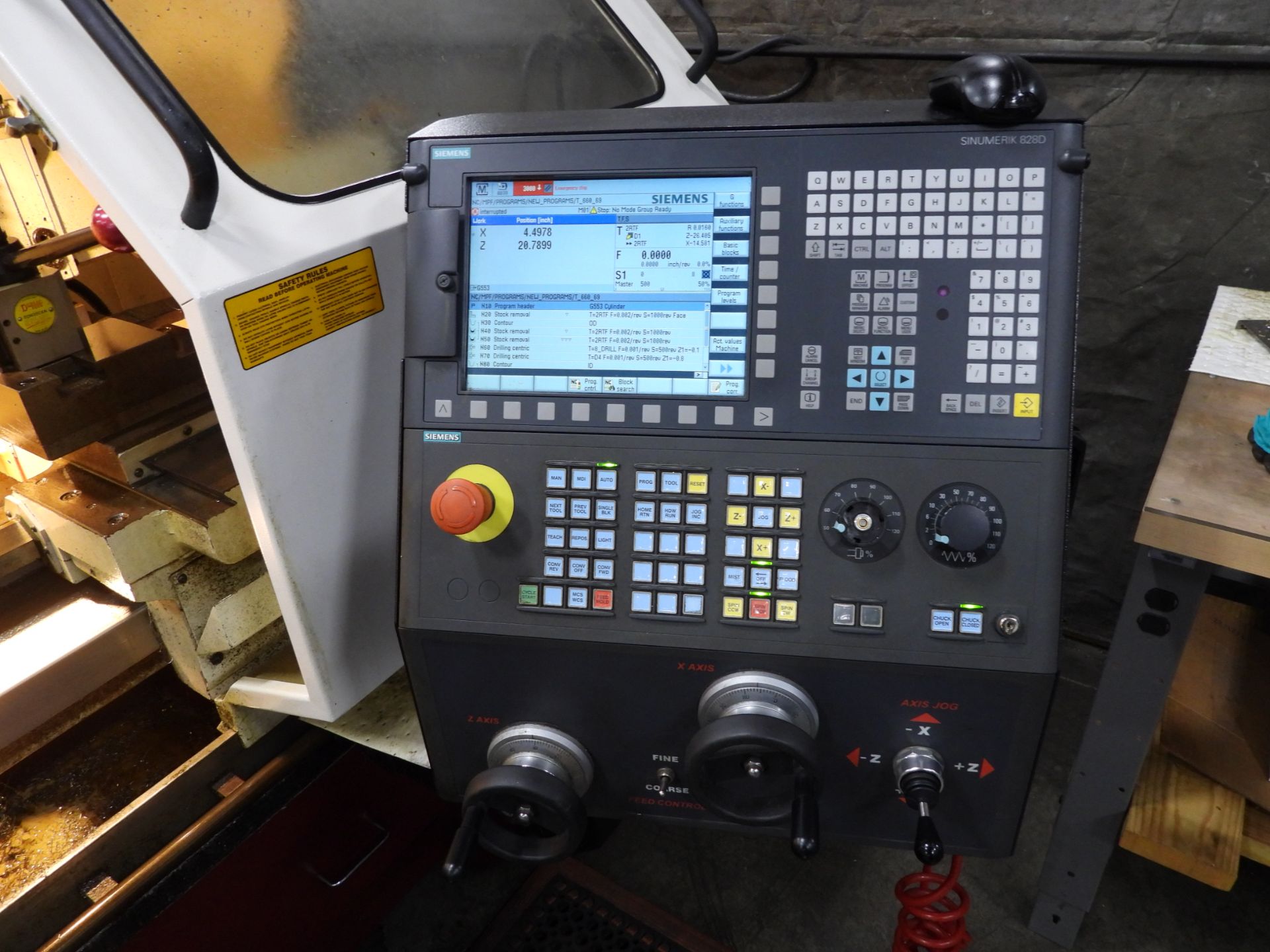 Fryer Model ET-18 Easy Turn CNC Toolroom Lathe, s/n 18391, New 2017 ...
