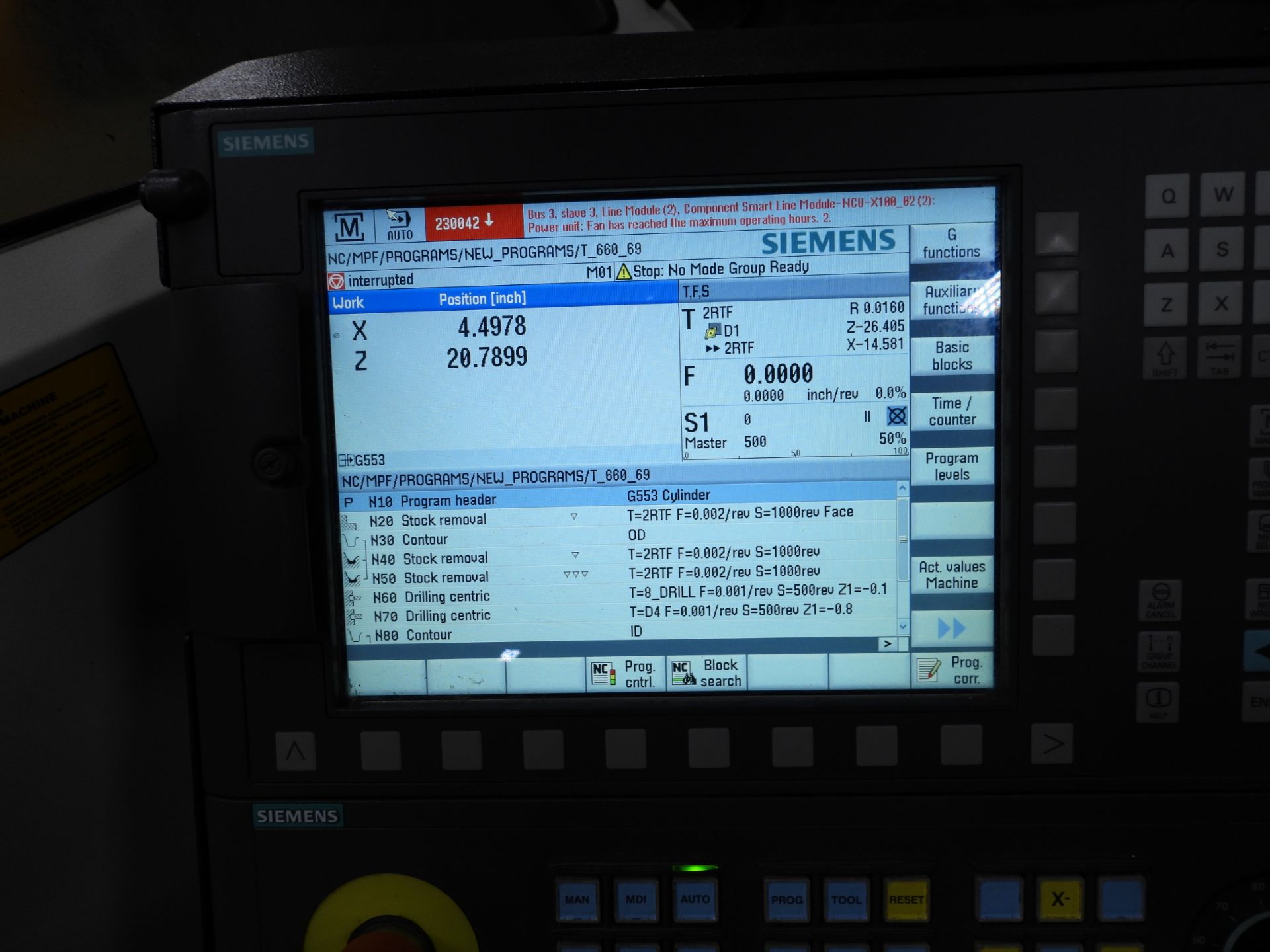 Fryer Model ET-18 Easy Turn CNC Toolroom Lathe, s/n 18391, New 2017 ...