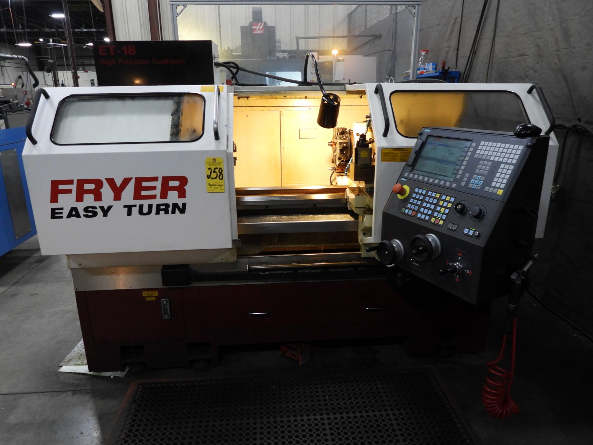 Fryer Model ET-18 Easy Turn CNC Toolroom Lathe, s/n 18391, New 2017 ...