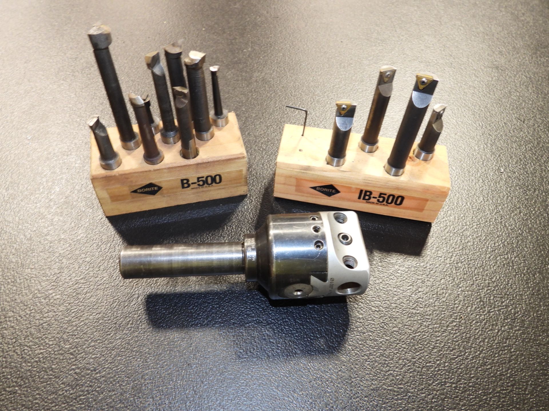 Criterion Boring Head 202B, Borite IB-500, B-500, Boring Bar Sets