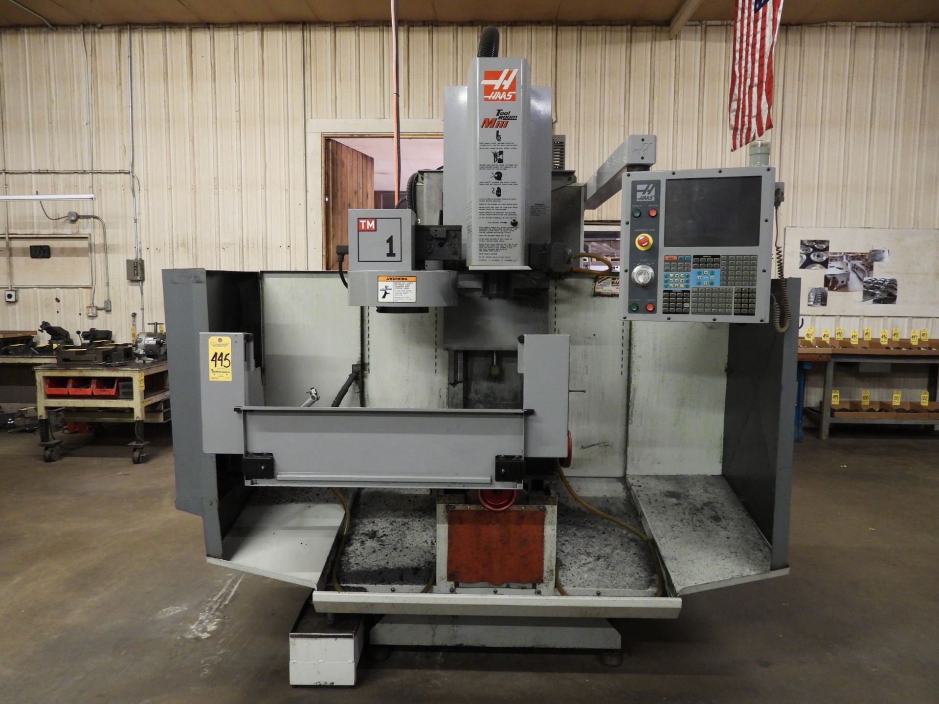 Haas Model TM-1 CNC Toolroom Mill, s/n 1056438, New 2007, Haas CNC ...