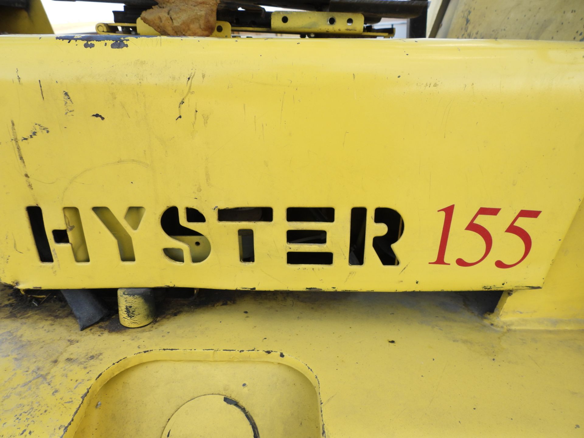 Hyster Model S155XL Fork Lift, s/n B024D05552V, New 1998, 14,900 Lb ...