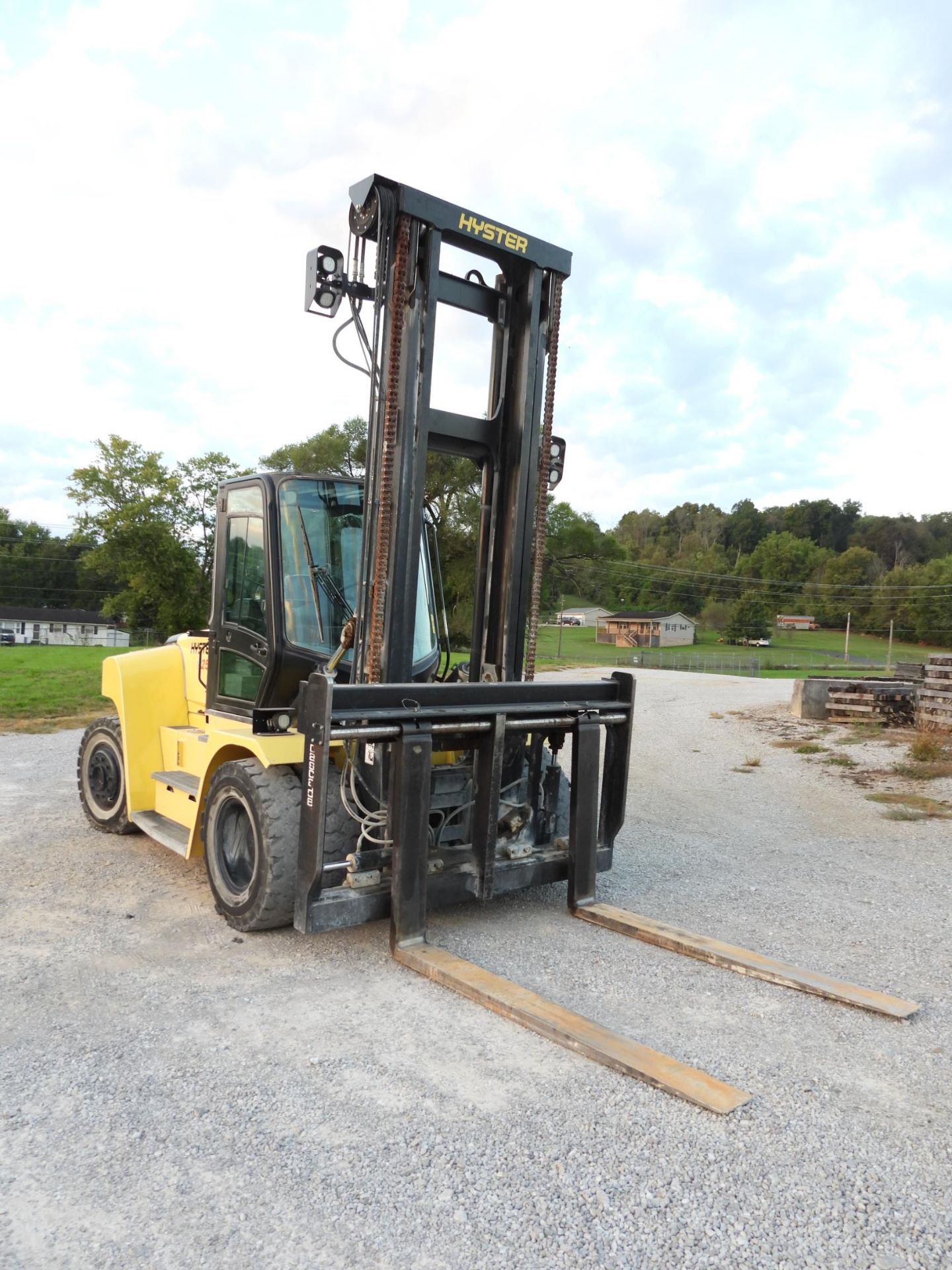 Hyster Model H250-HD2 Fork Lift, s/n N007E01759T, New 2019, 20,300 Lb ...