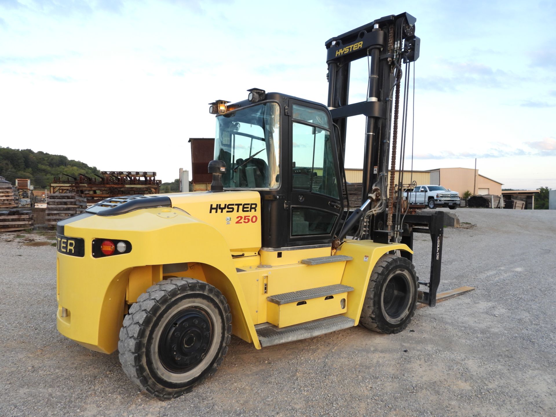 Hyster Model H250-HD2 Fork Lift, s/n N007E01759T, New 2019, 20,300 Lb ...