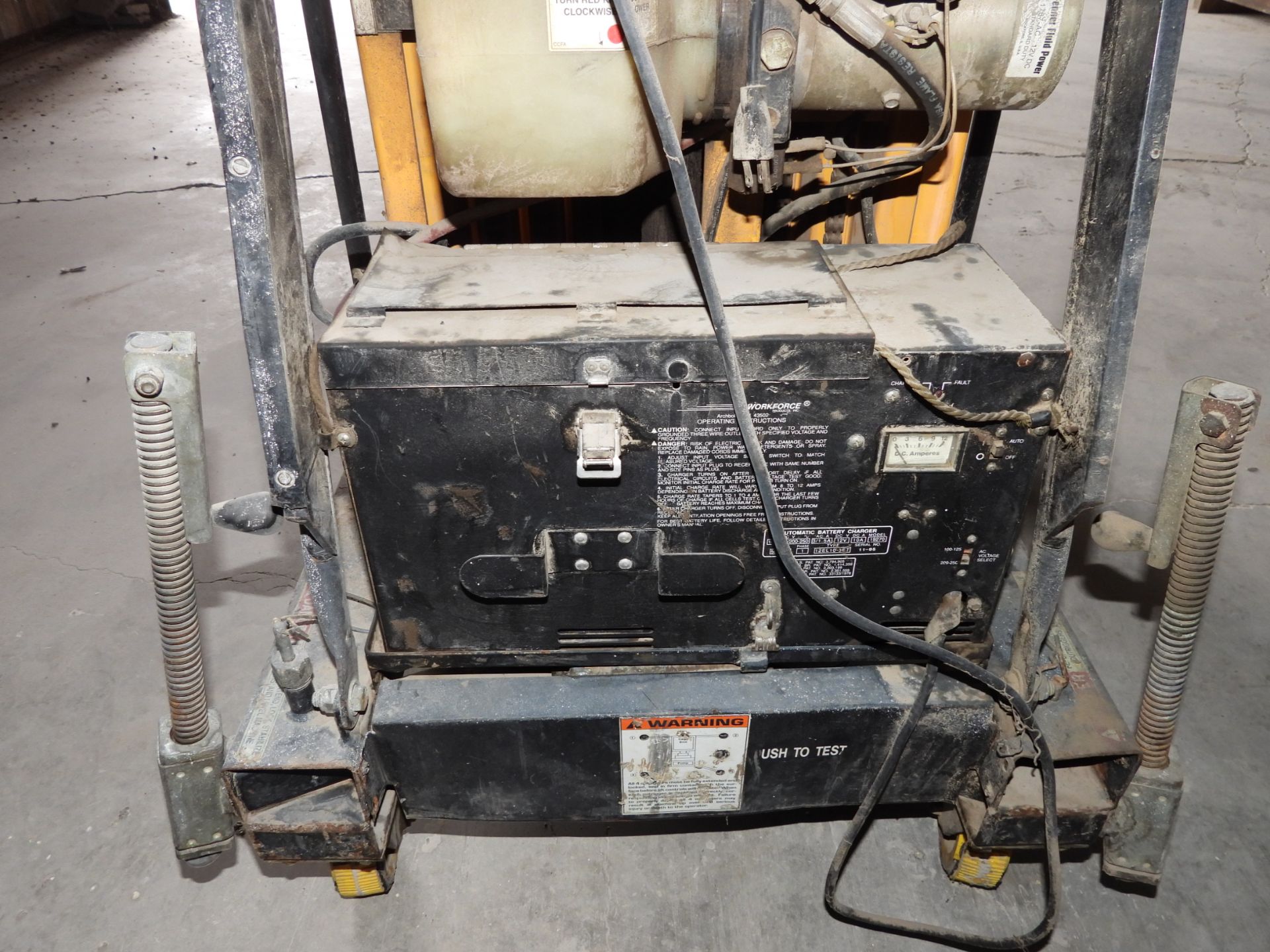 Workforce Battery Powered Man Lift, Model XLT CAT 3, s/n CAT-23-1185 ...