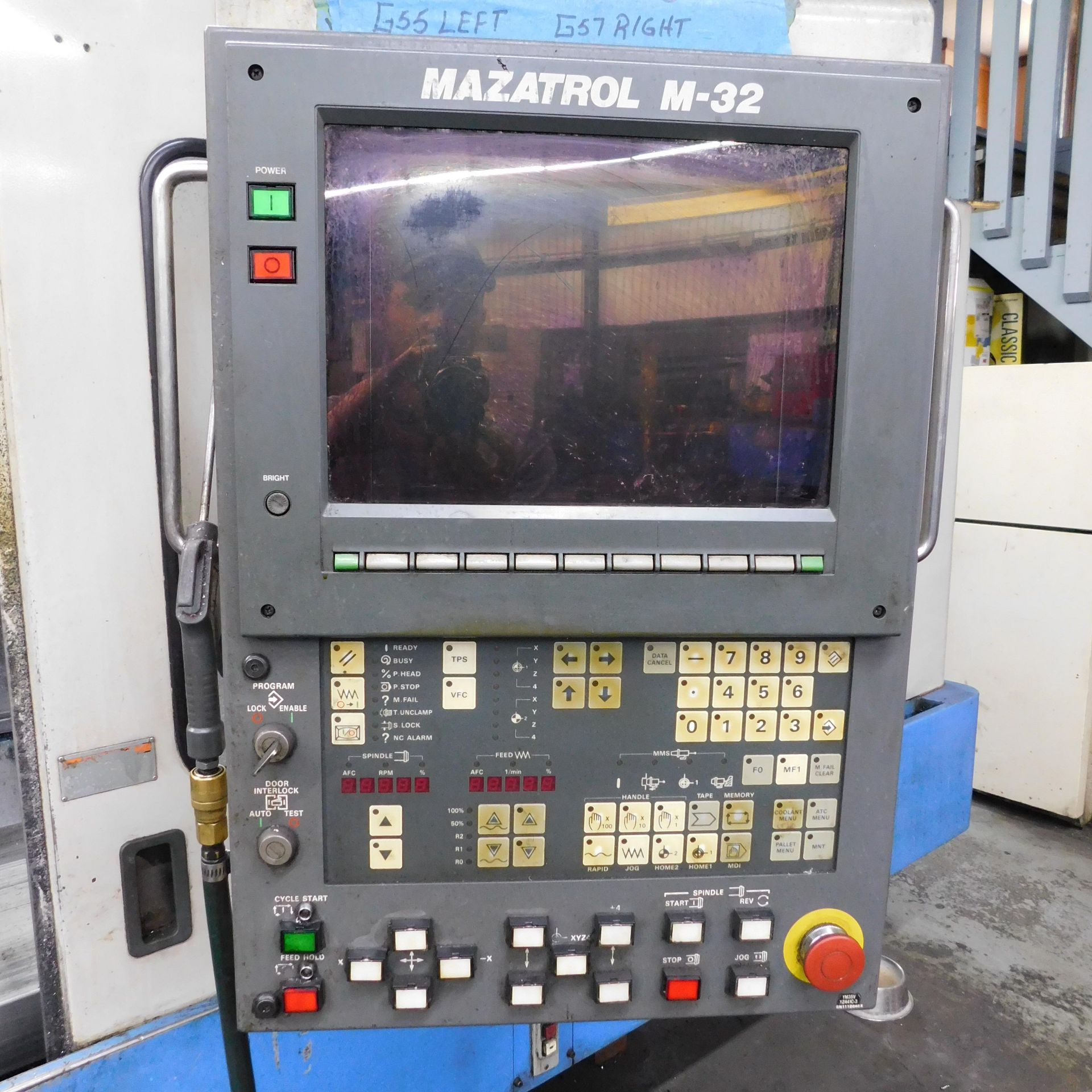 Mazak V655/80 CNC Vertical Machining Center, s/n 112794, New 1994 ...