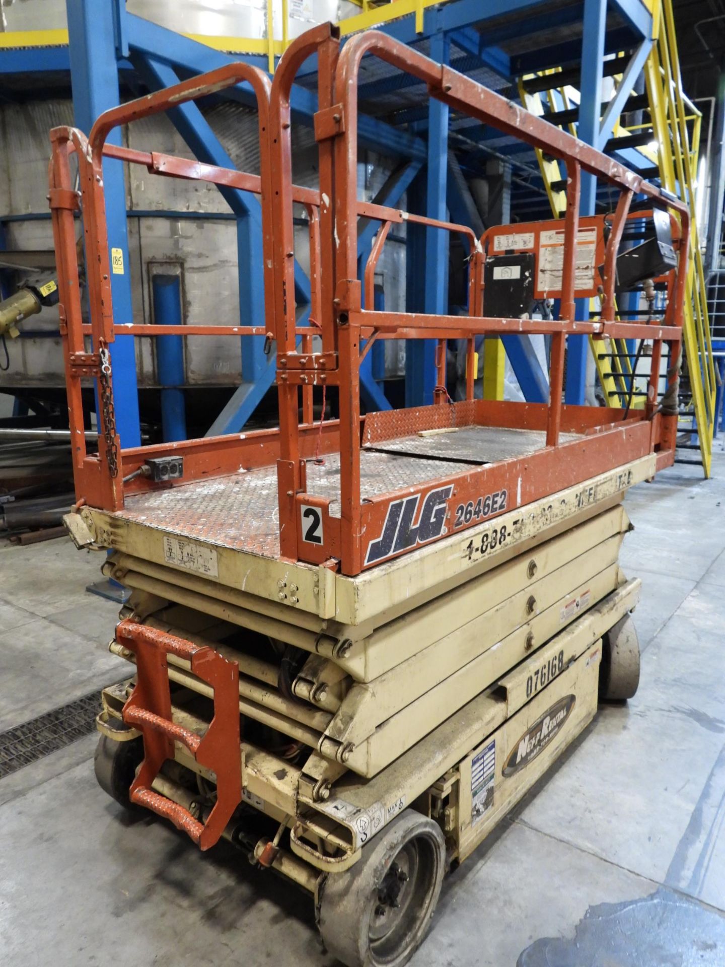 JLG Model 2646-E2 Electric Scissor Lift, s/n 0200076168, New 2000 ...
