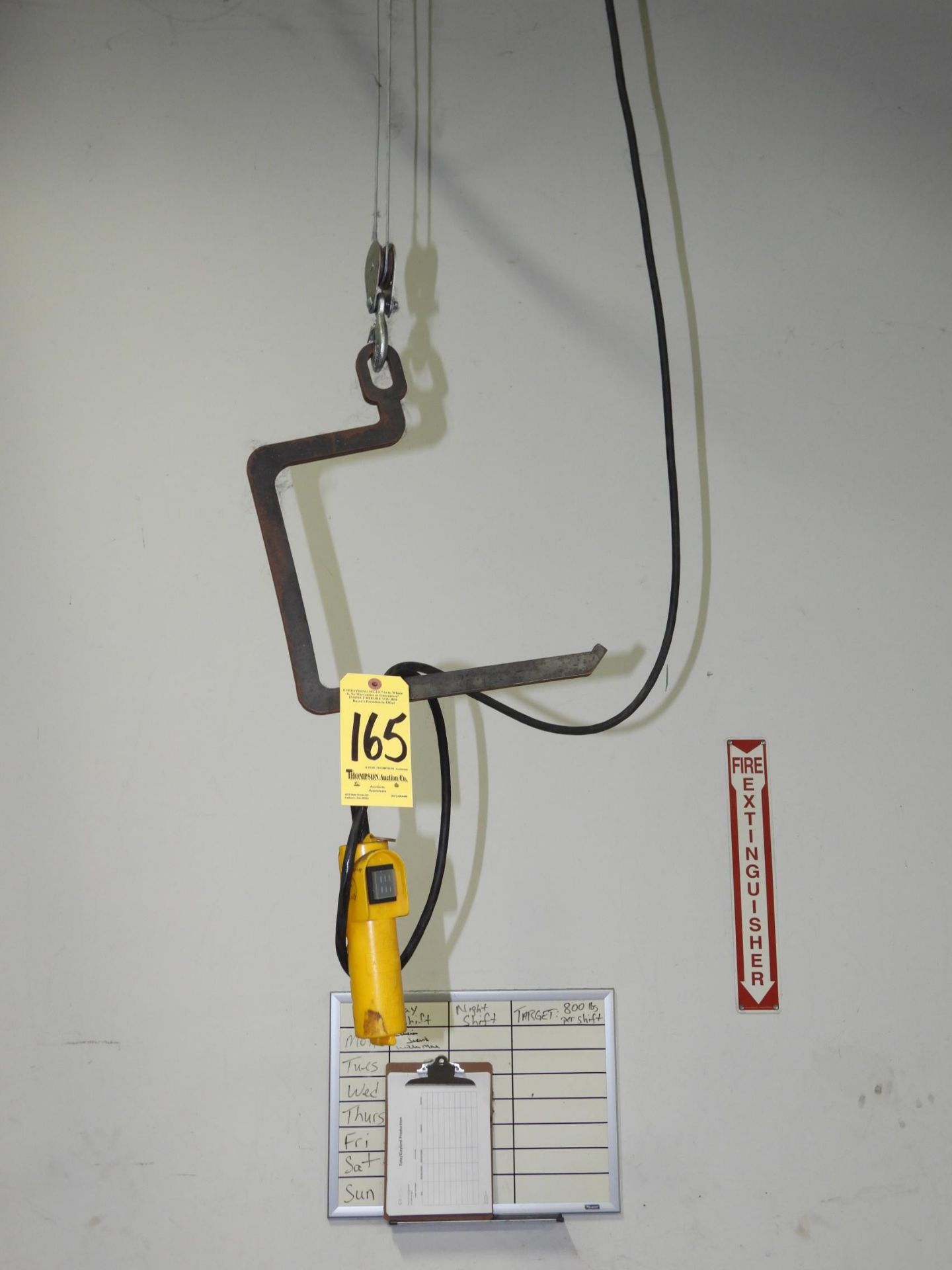 Mini Electric Wire Rope Hoist – PA1000, 1100lb. Cap.