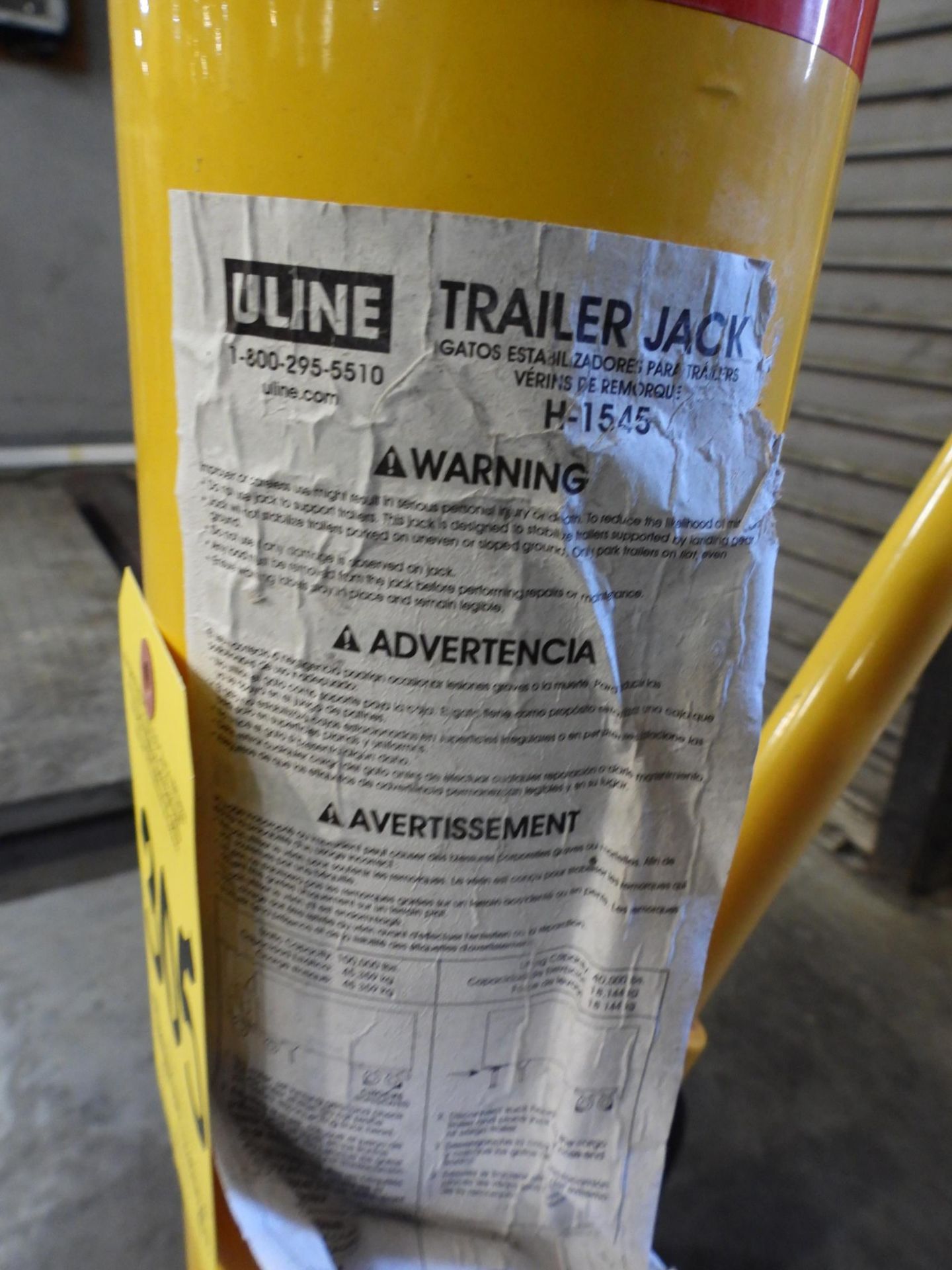 Trailer Jack - Uline H-1545