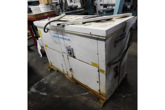 Burr Bench Model 4616 Metal Finishing Deburrer, Tub 15 5/8" Deep X 15 1 ...