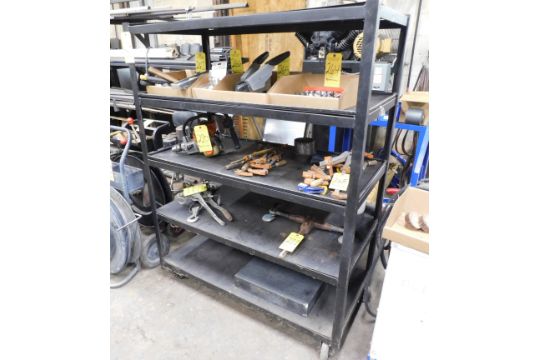 Metal Rack on Casters