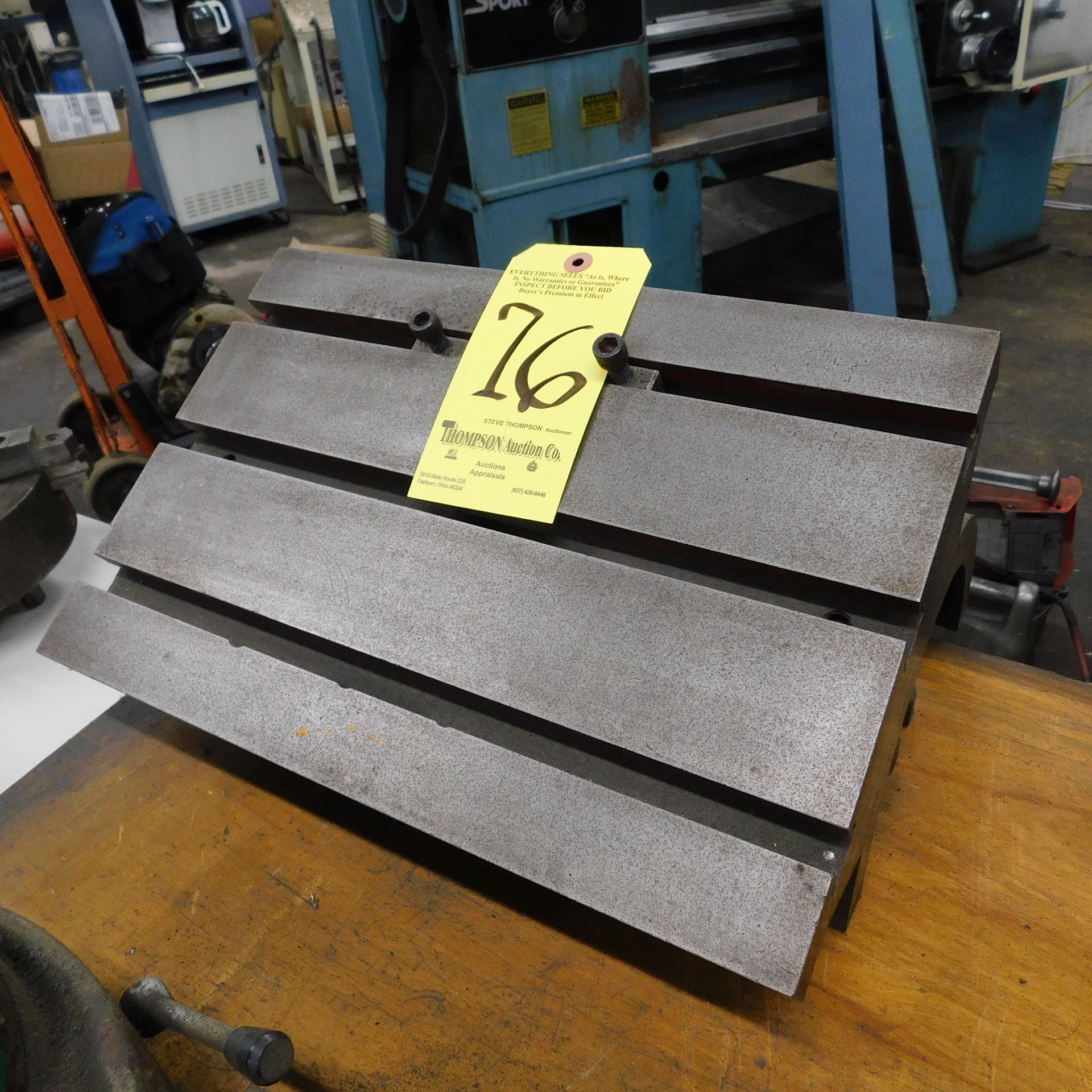 T-Slotted Mill Sine Table