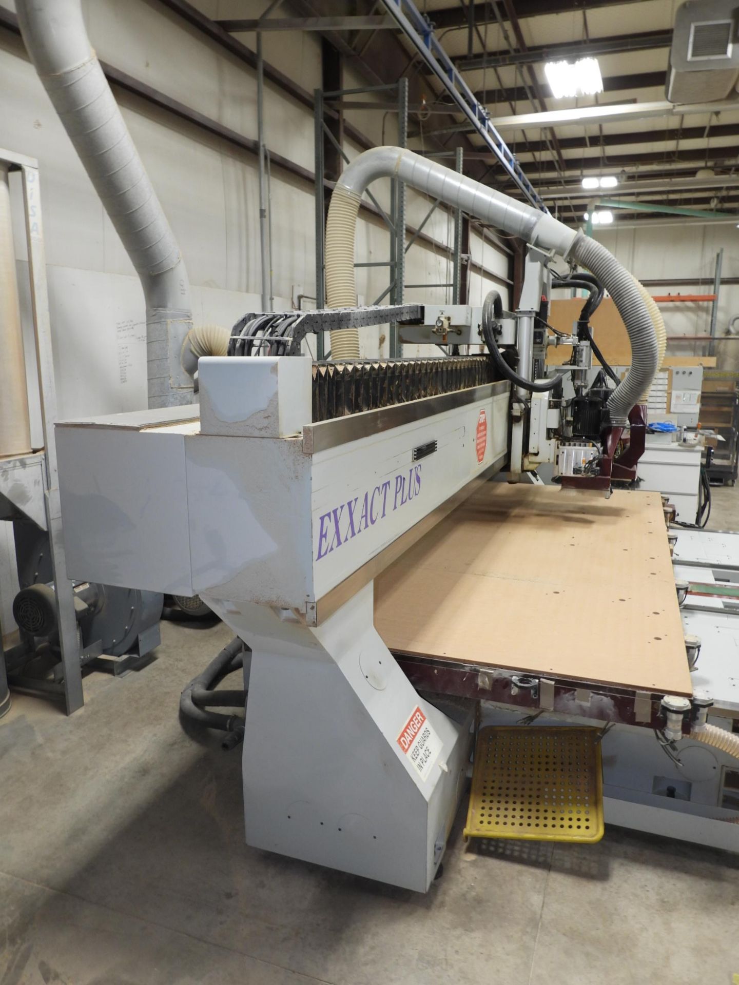 Anderson Industrial Exxact Plus CNC Router, Table 5' x 12', New in 2004 ...
