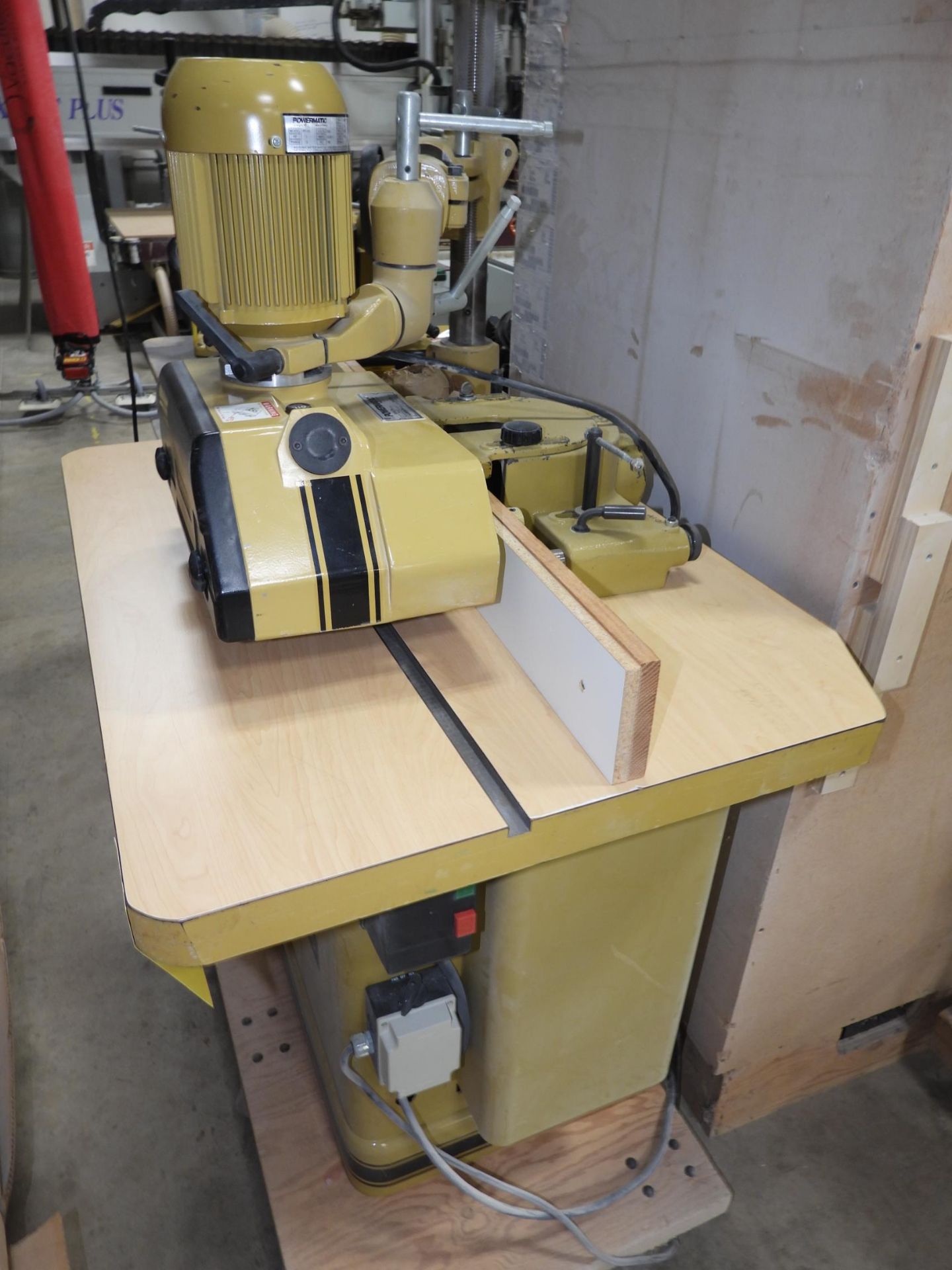 Powermatic Shaper – Model #27 L/T, w/ PF-33 Powerfeed, 3 phase, 5 HP ...