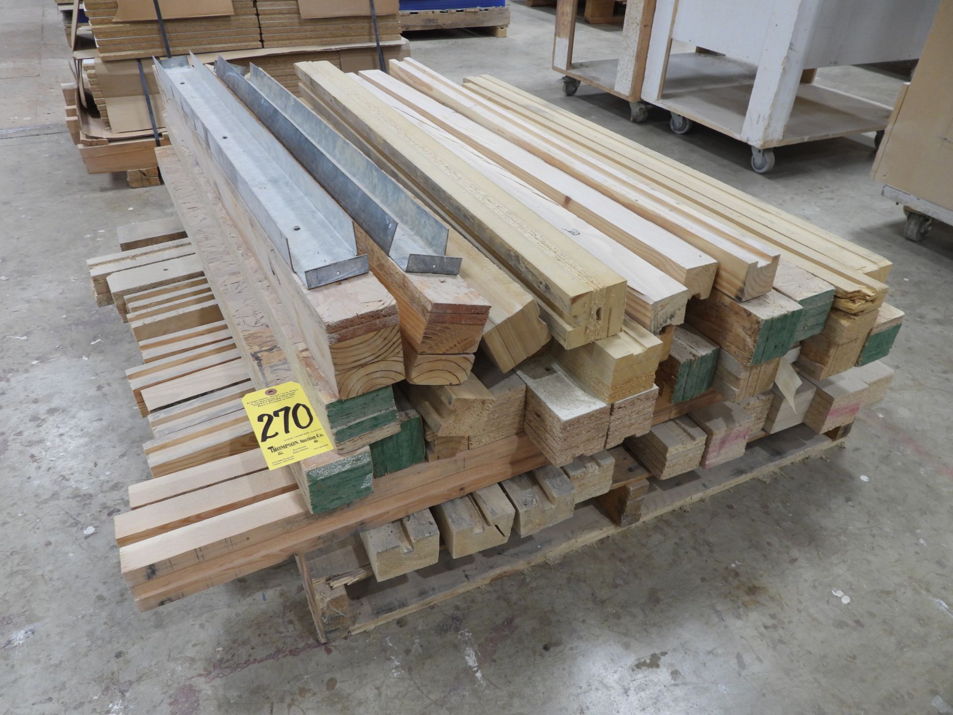 Skid lot – shipping boards