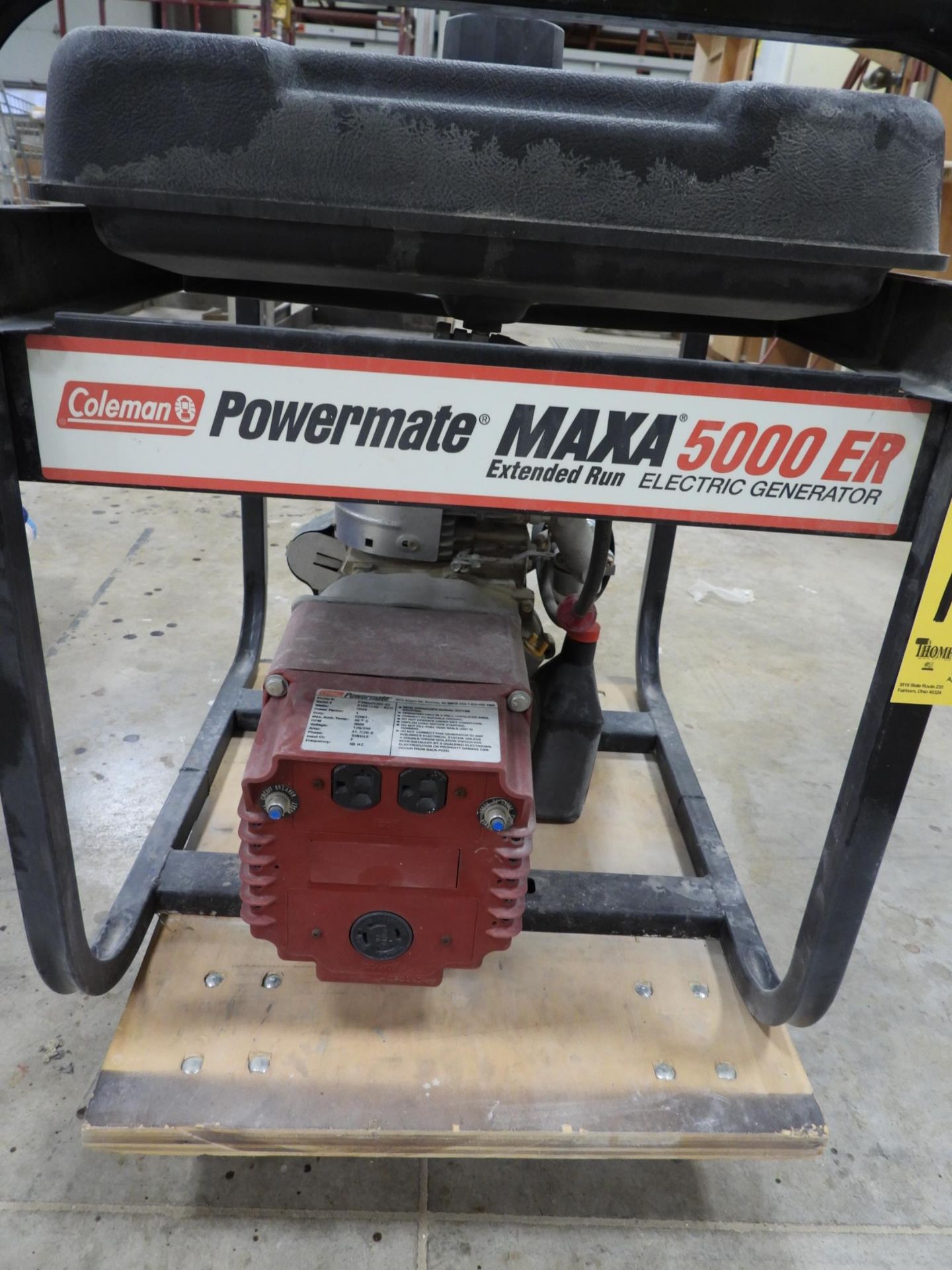 Coleman Powermate Maxa 5000 ER Electric Generator, 10 HP