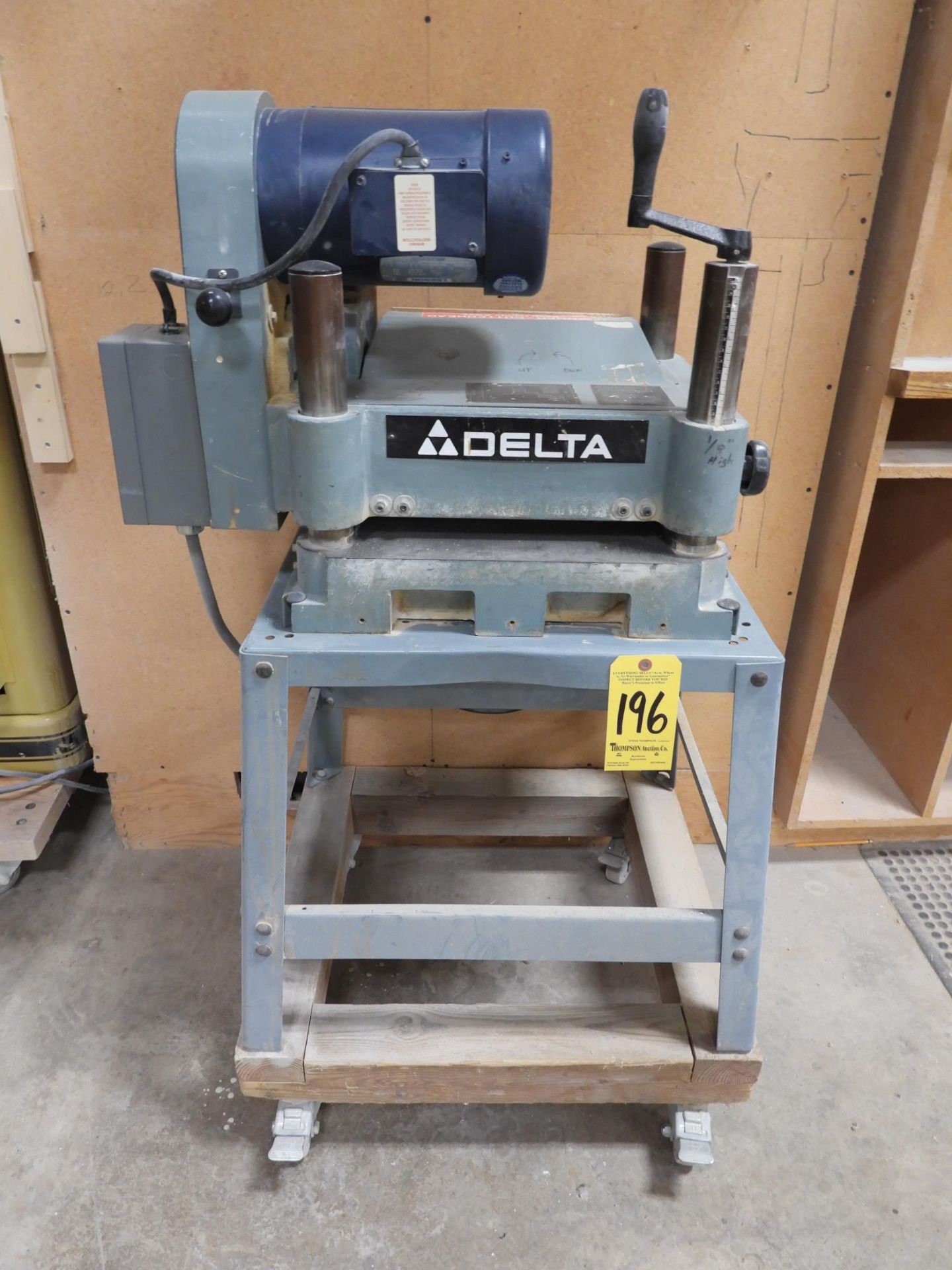 Delta 12" Planer, 3 phase, 240v, w/ carbide tips