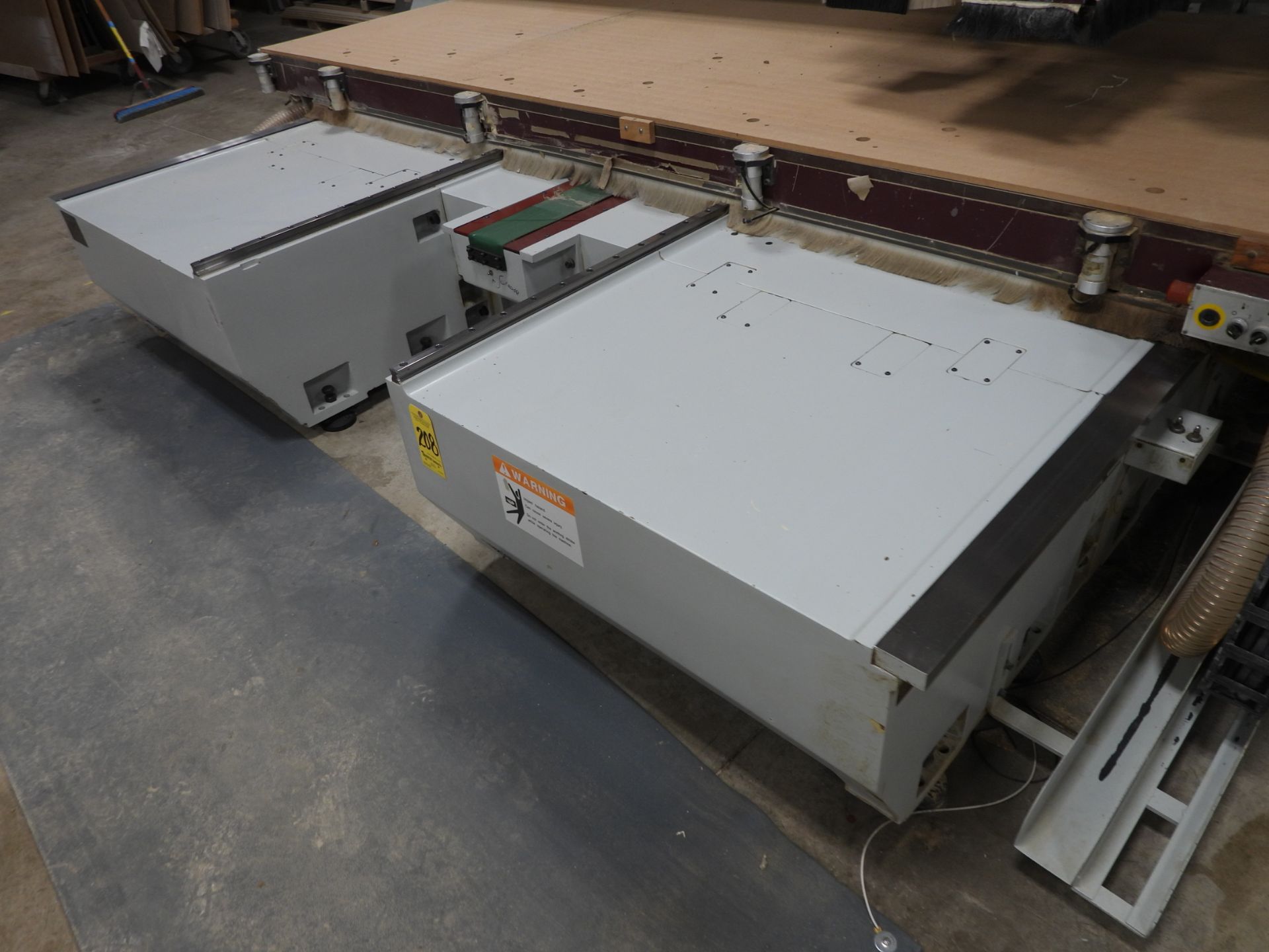 Anderson Industrial Exxact Plus CNC Router, Table 5' x 12', New in 2004 ...
