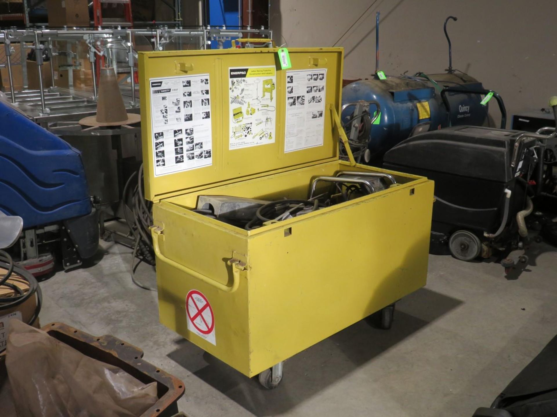 Enerpac EEGOR B-400 Hydraulic Bender- m/n EER-6422; w/ 120v electric ...